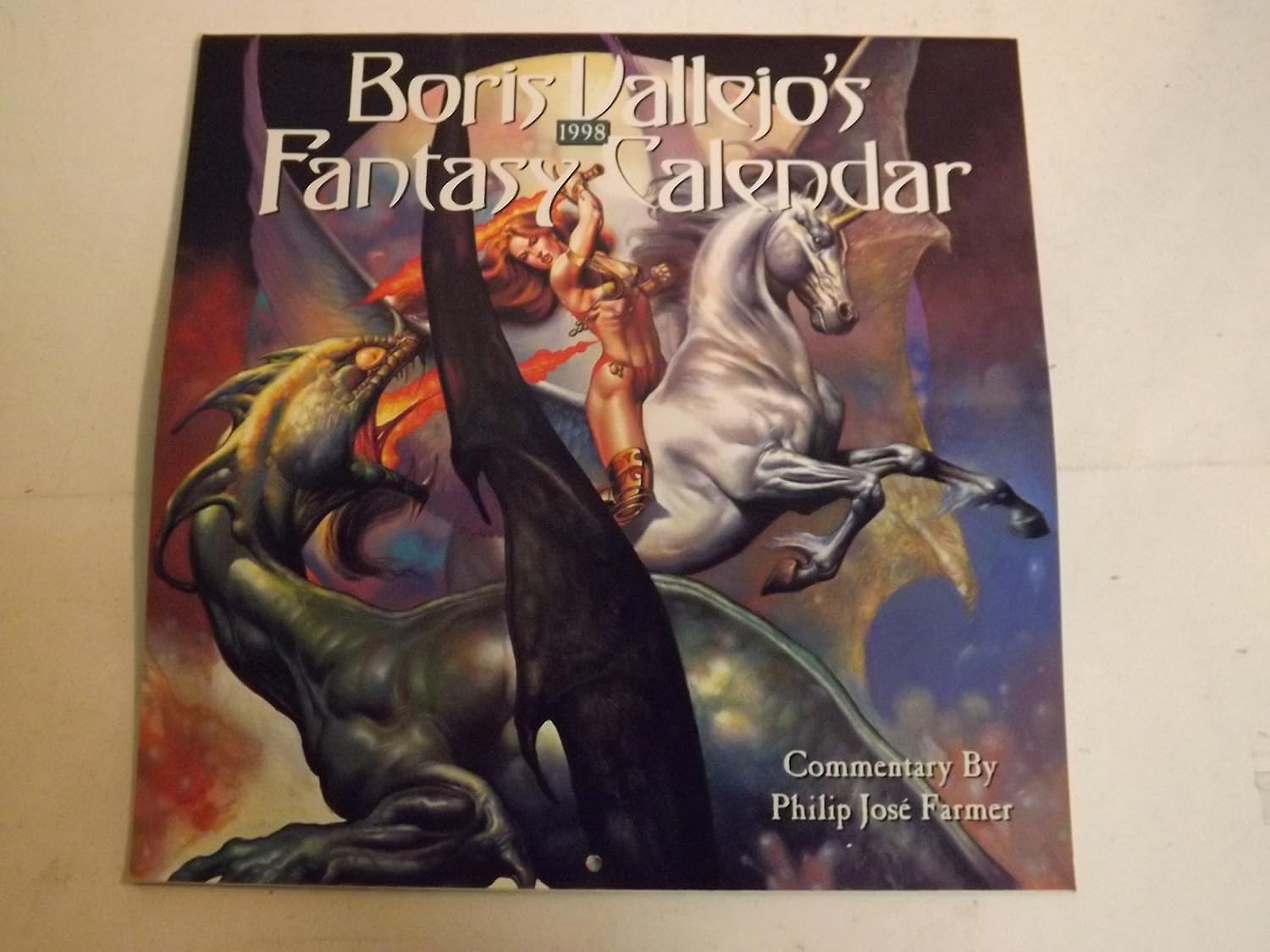 Cal 98 Boris Vallejo's Fantasy: Boris Vallejo: 9780761108252: Amazon ...
