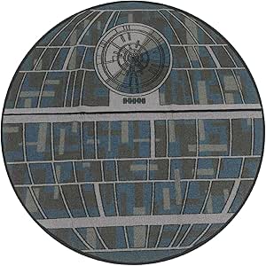 Amazon.com: Ukonic Star Wars Galactic Empire Death Star Area Rug | 52 ...