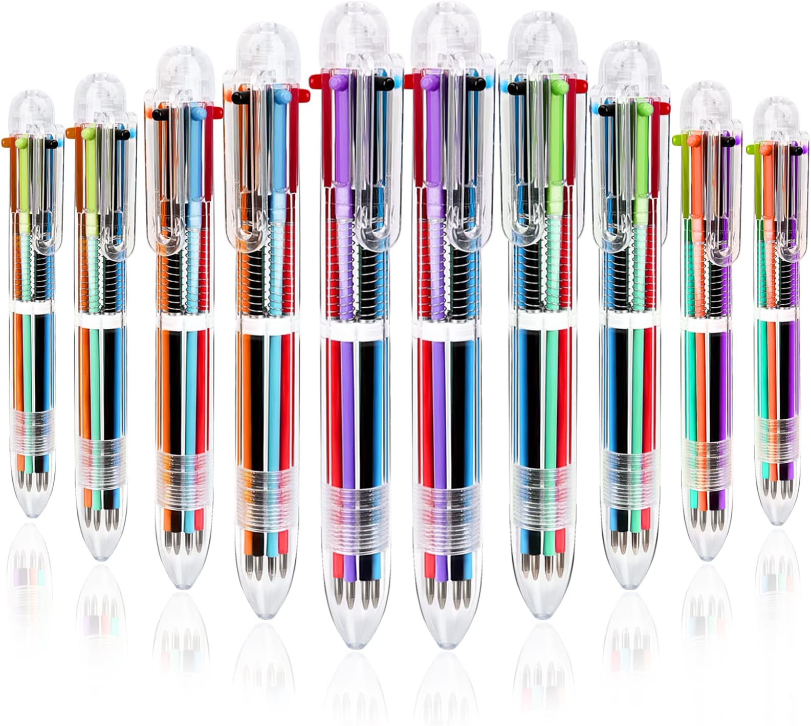 Amazon.com : Mluchee 24 Pack Multicolor Pen All In One 0.5mm 6-in-1 ...