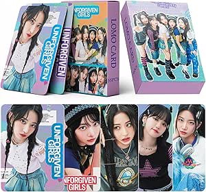 Amazon.com: PYAJUU LE SSERAFIM Photo Cards 55pcs LE SSERAFIM UNFORGIVEN Album Cards UNFORGIVEN ...