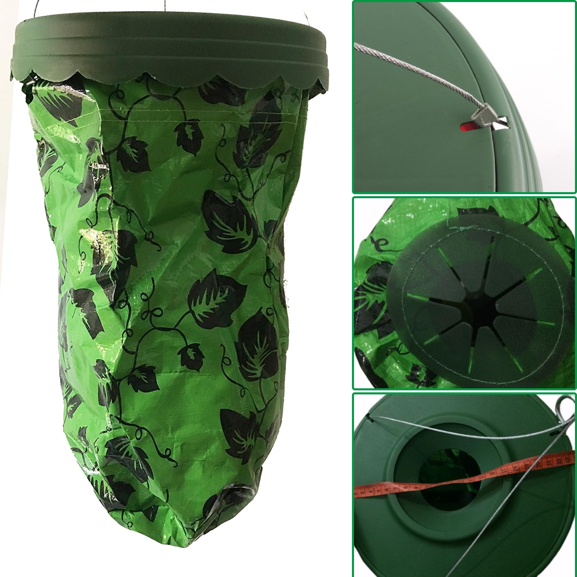 Upside Down Vegetable Containers