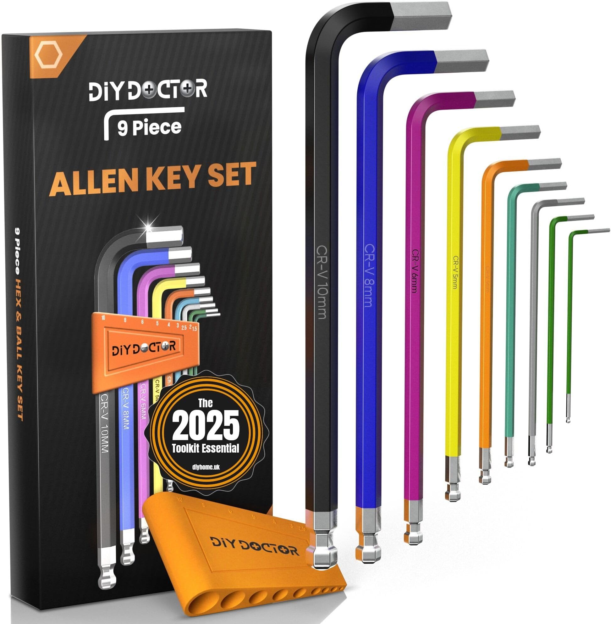 Bahco 9770 BE-9770 1.5 - 10mm Hex Key Set : Amazon.co.uk: DIY & Tools