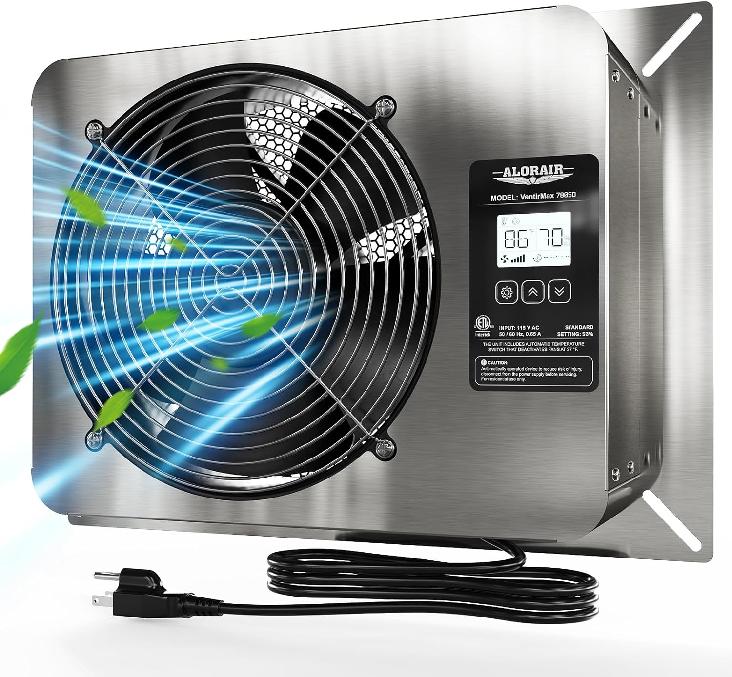Amazon.com: ALORAIR 780 CFM Crawl Space Ventilator Fan with Digital ...