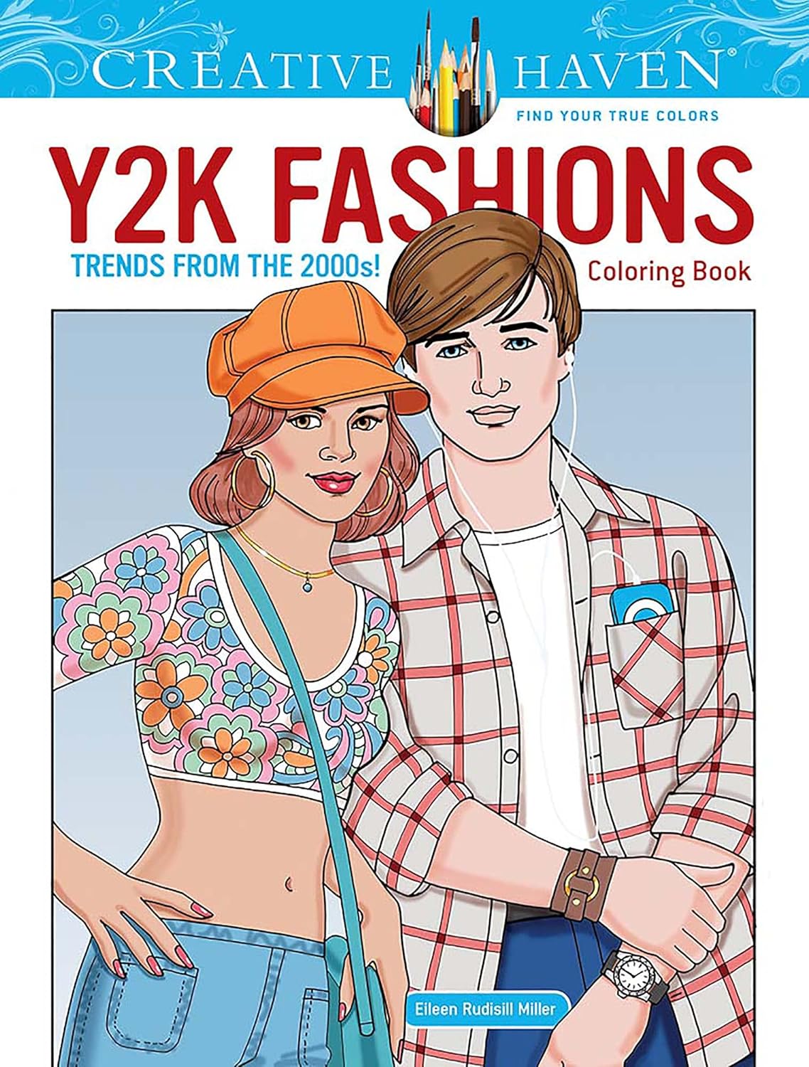 Amazon.com: Creative Haven Y2K Fashions Coloring Book: Trends from the ...