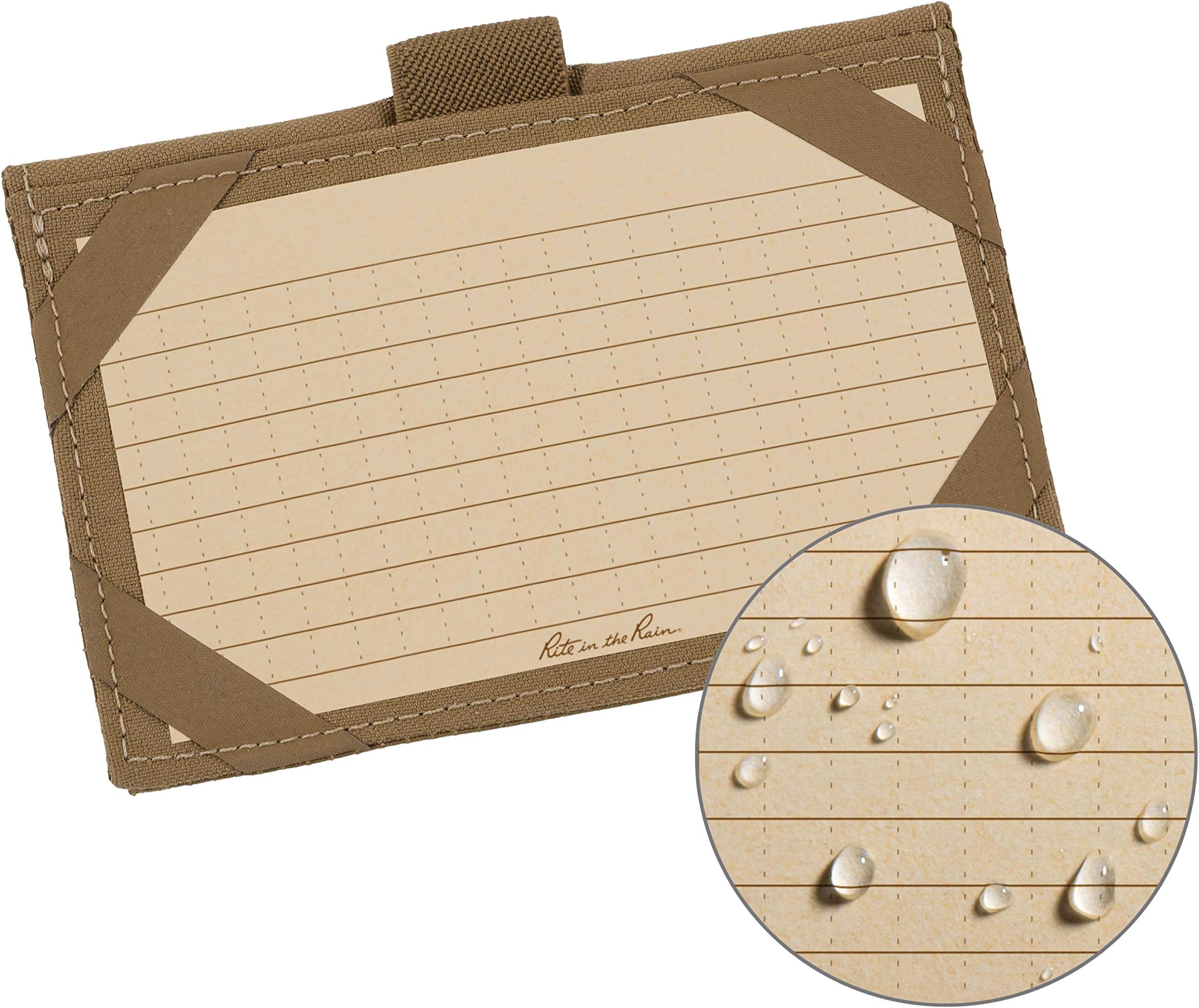 Amazon.com : Alfion Note Card Holder Writing Case | Portable 3x5 Inch ...