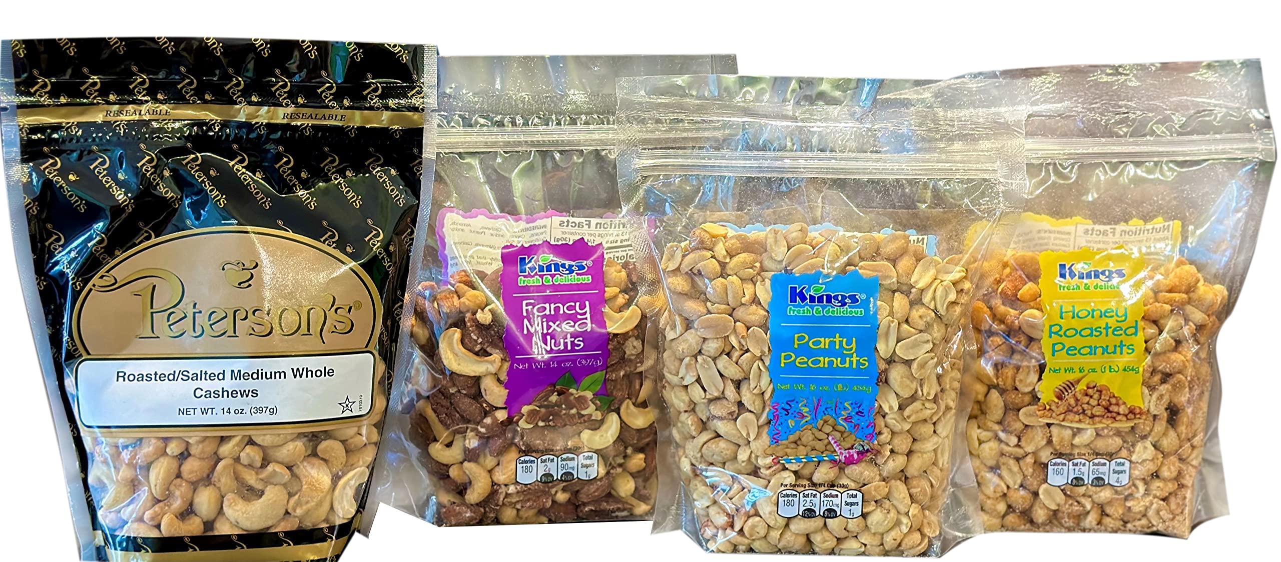Amazon.com : Peterson's and Kings Fresh and Delicious Mixed Nut ...