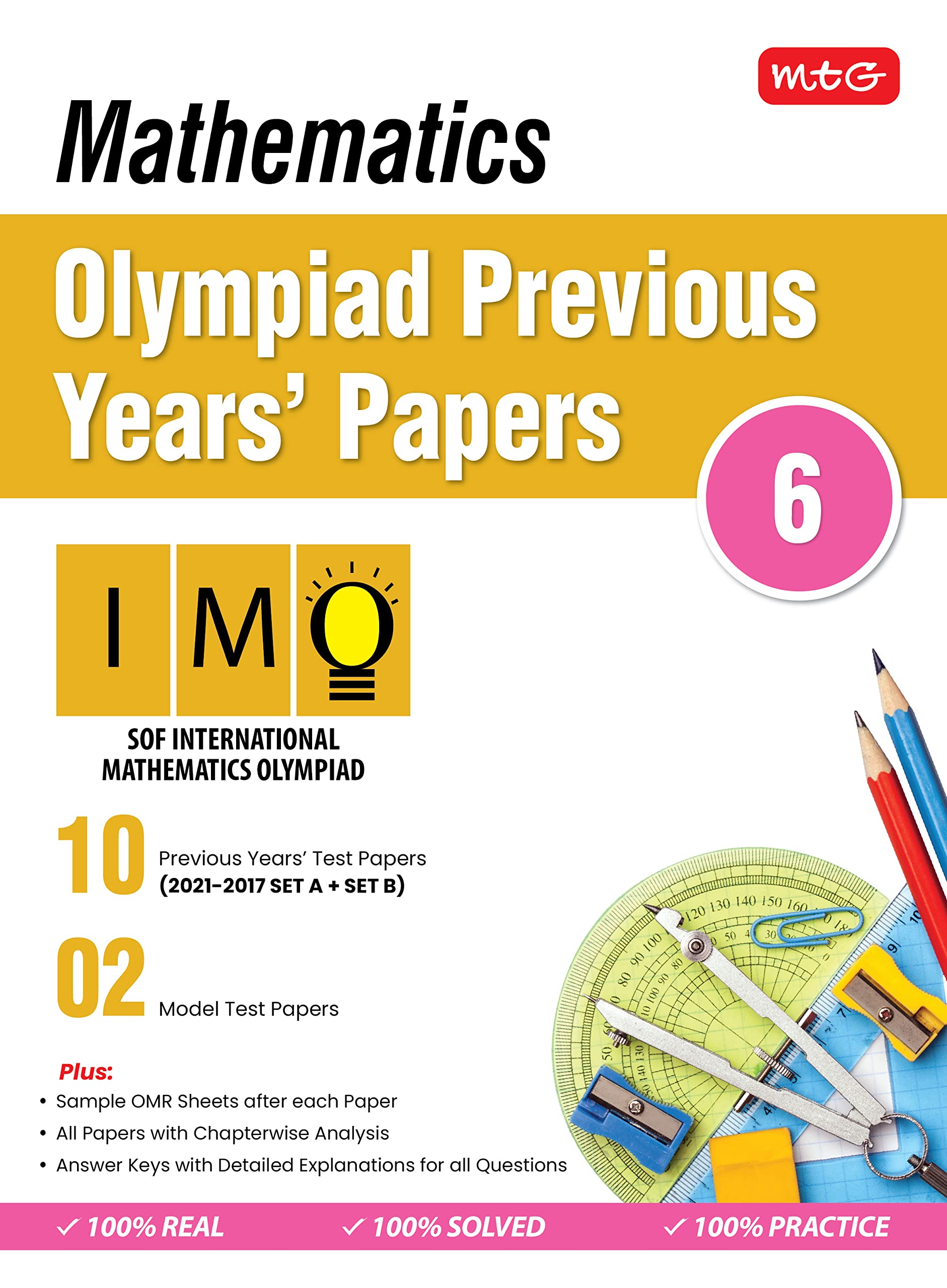 Mtg Mathematics Imo Olympiad Previous Years Papers With Mock Test ...