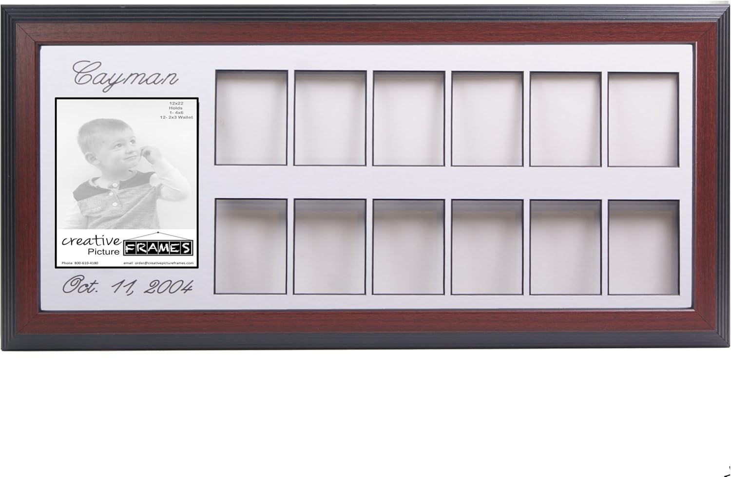 Amazon.com: Personalized Baby's First 12 Month Timeline Collage 12 by ...