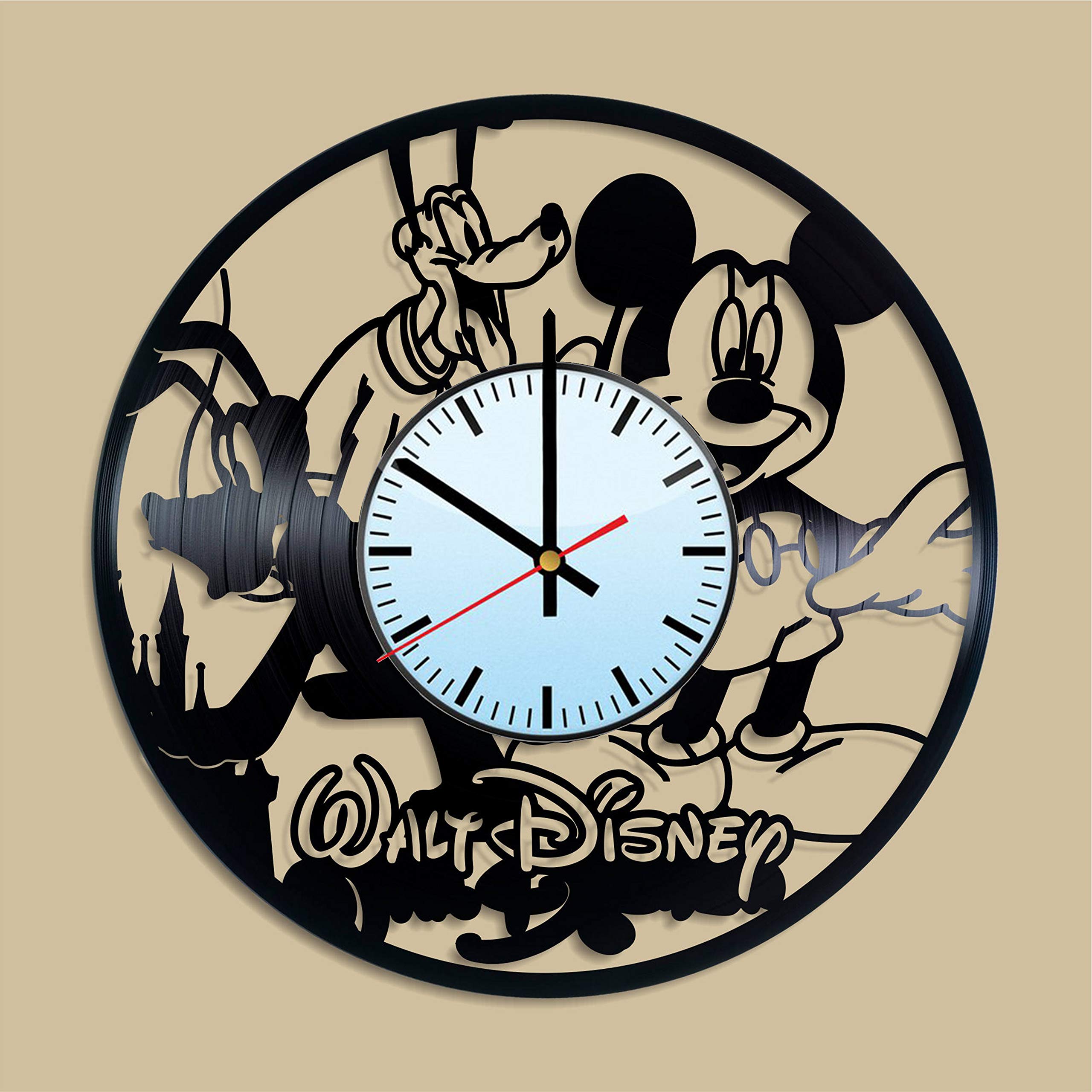 Buy Walt Disney vinyl clock Walt Disney decor Walt Disney Walt Disney ...