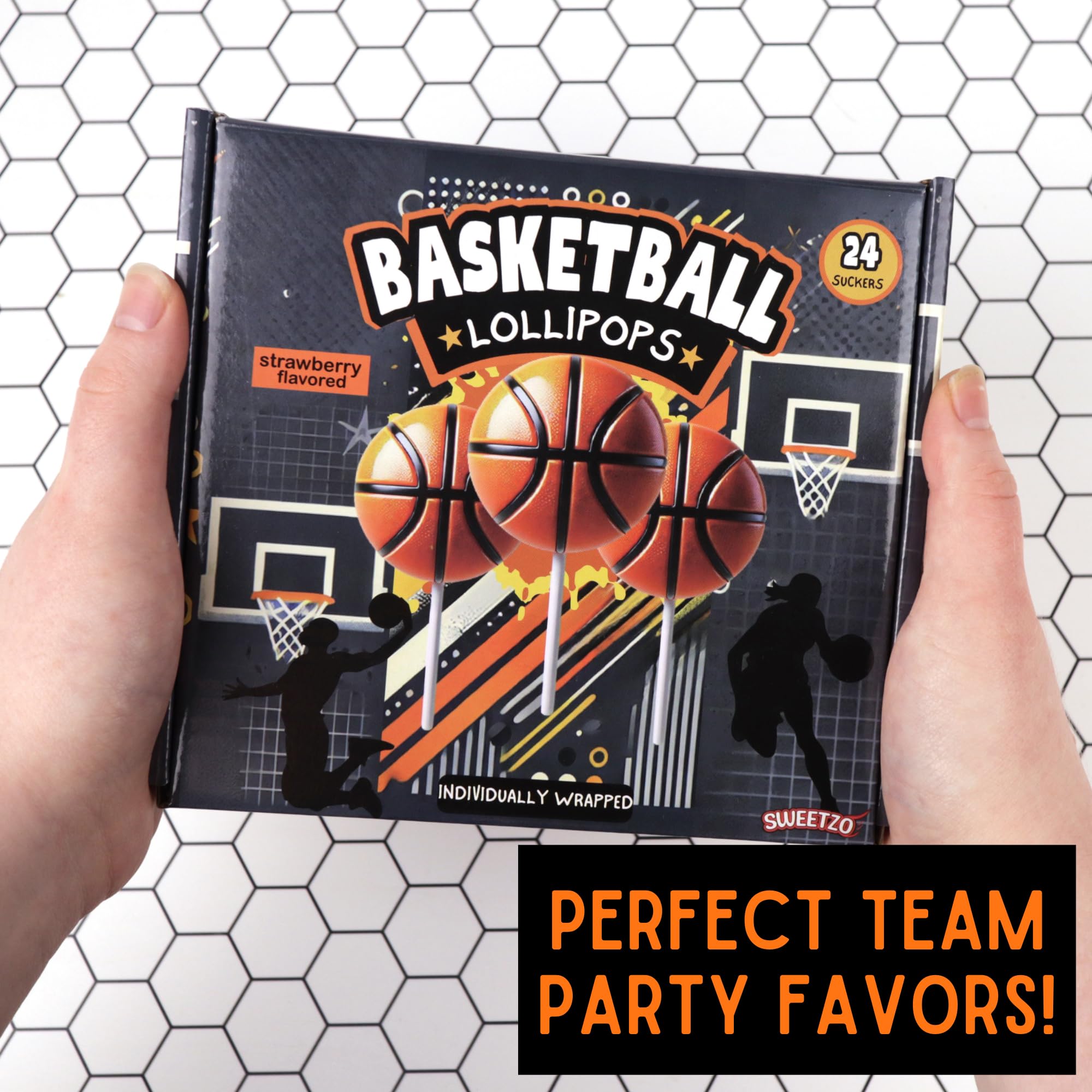 Snapklik.com : Basketball Lollipops, Individually Wrapped Sports ...