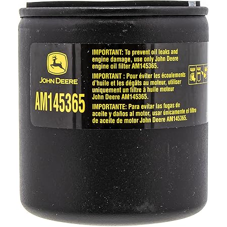 Amazon.com: John Deere (2 PACK) Original Equipment Oil Filter ...