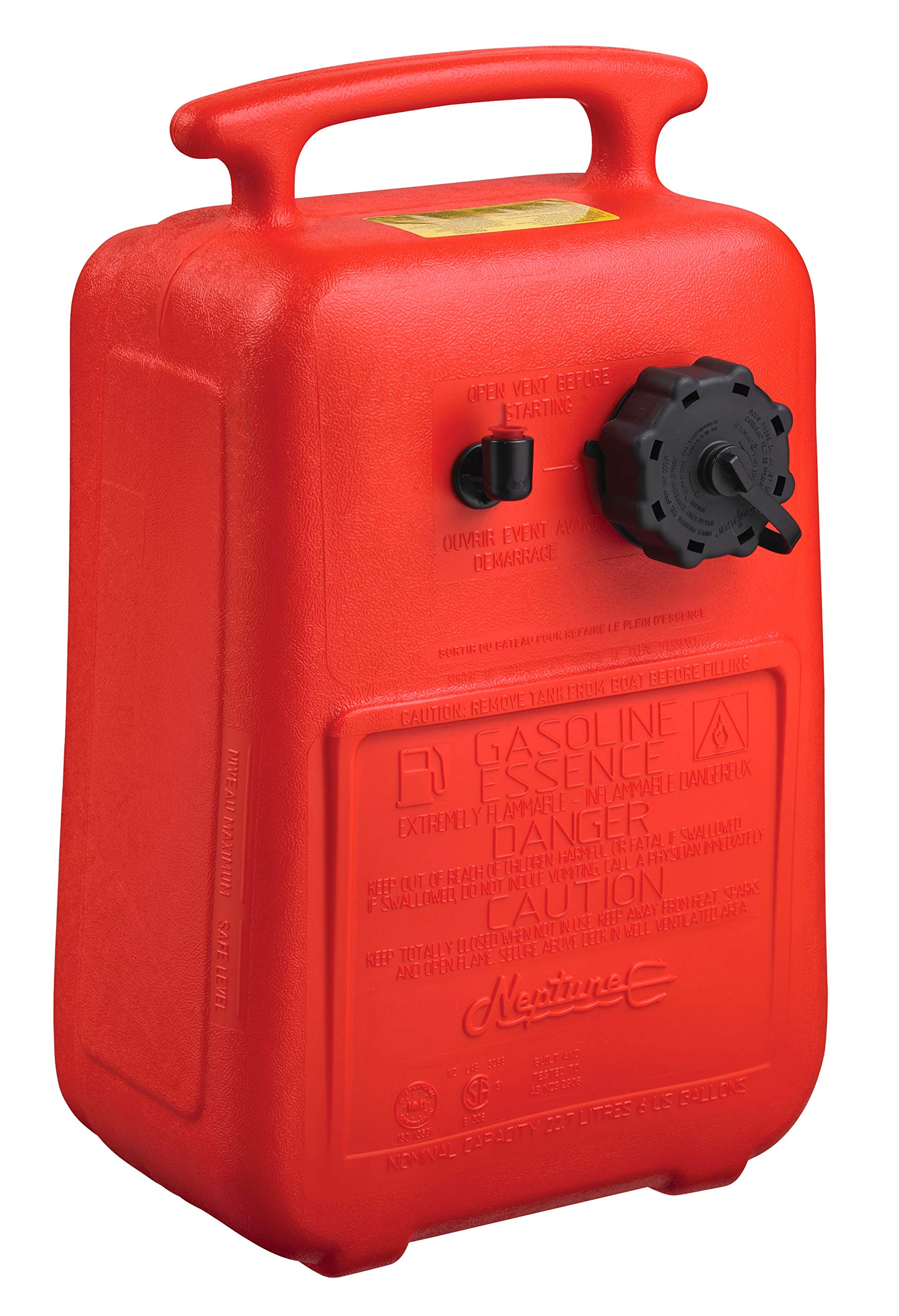 Snapklik.com : Scepter Neptune Portable 6 Gallon Fuel Tank