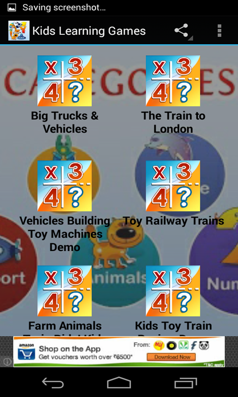 Kids Learning Games:Amazon.com:Appstore for Android