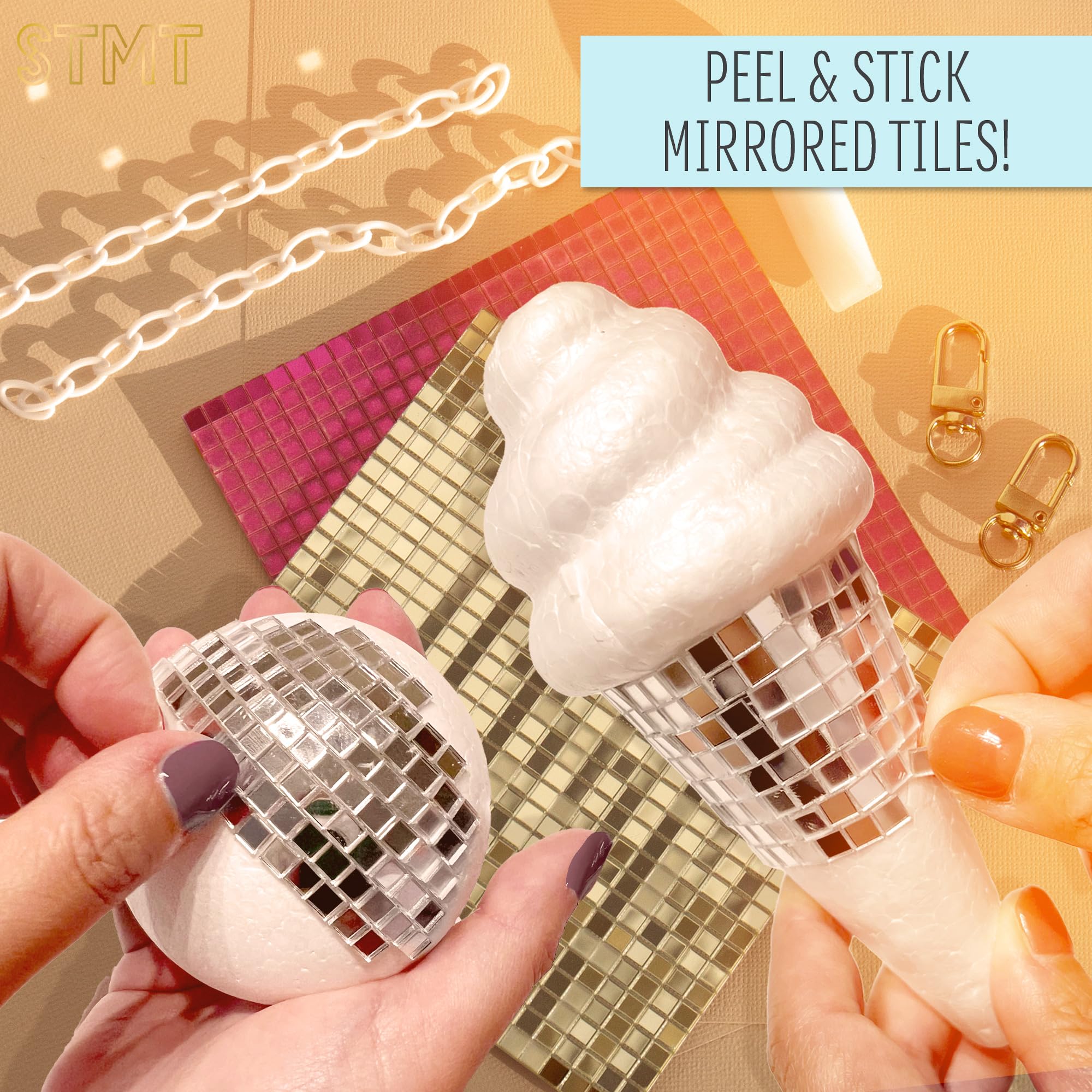Snapklik.com : DIY Sparkling Disco Décor, Make Your Own Mini Disco Ball ...