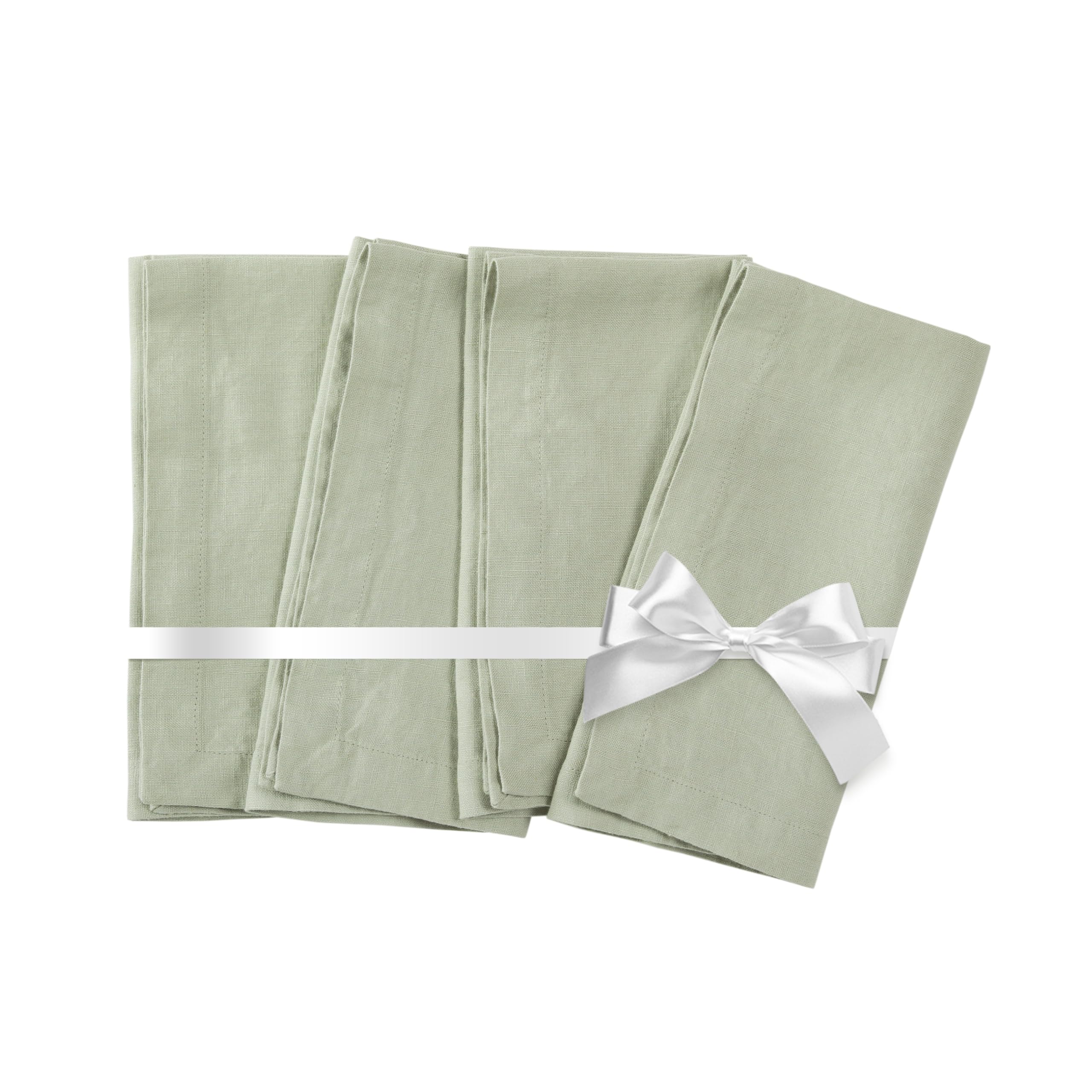 Amazon.com: Linen Dinner Napkins 20 x 20 Inch - 100% Pure French Linen ...