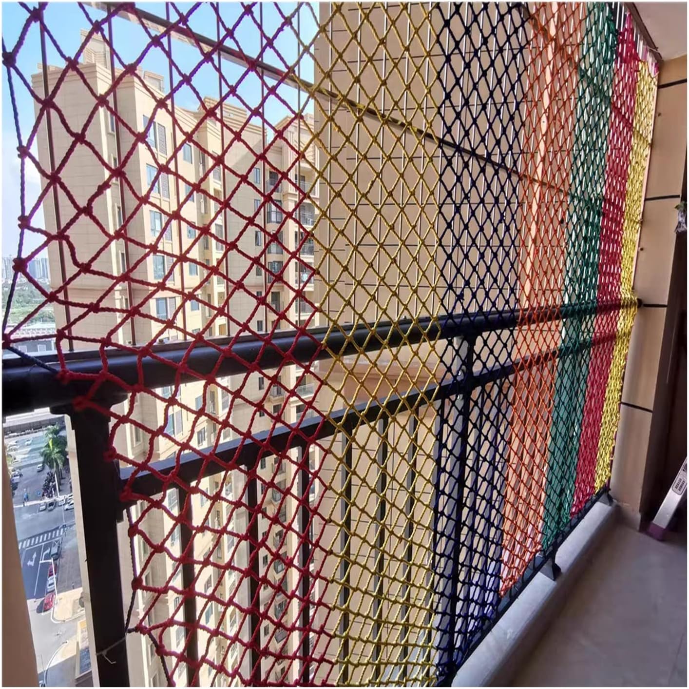 XUEHONG001 Universale Colorato Rete Protettiva, Rete di Sicurezza per ...