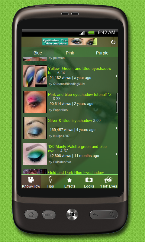 Eyeshadow Guru - App on Amazon Appstore