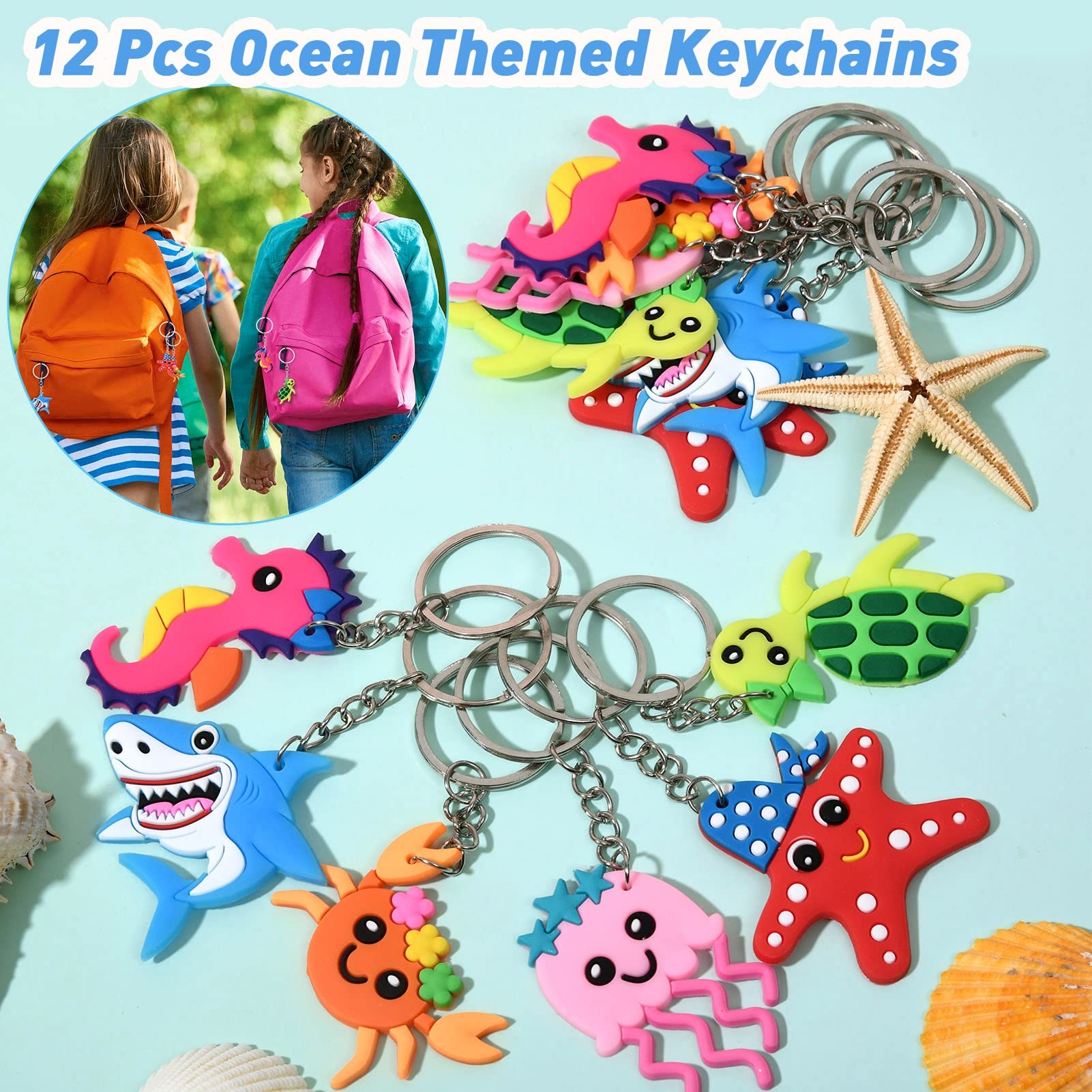 Snapklik.com : 112pcs Under The Sea Party Favors Ocean Animal Creature ...