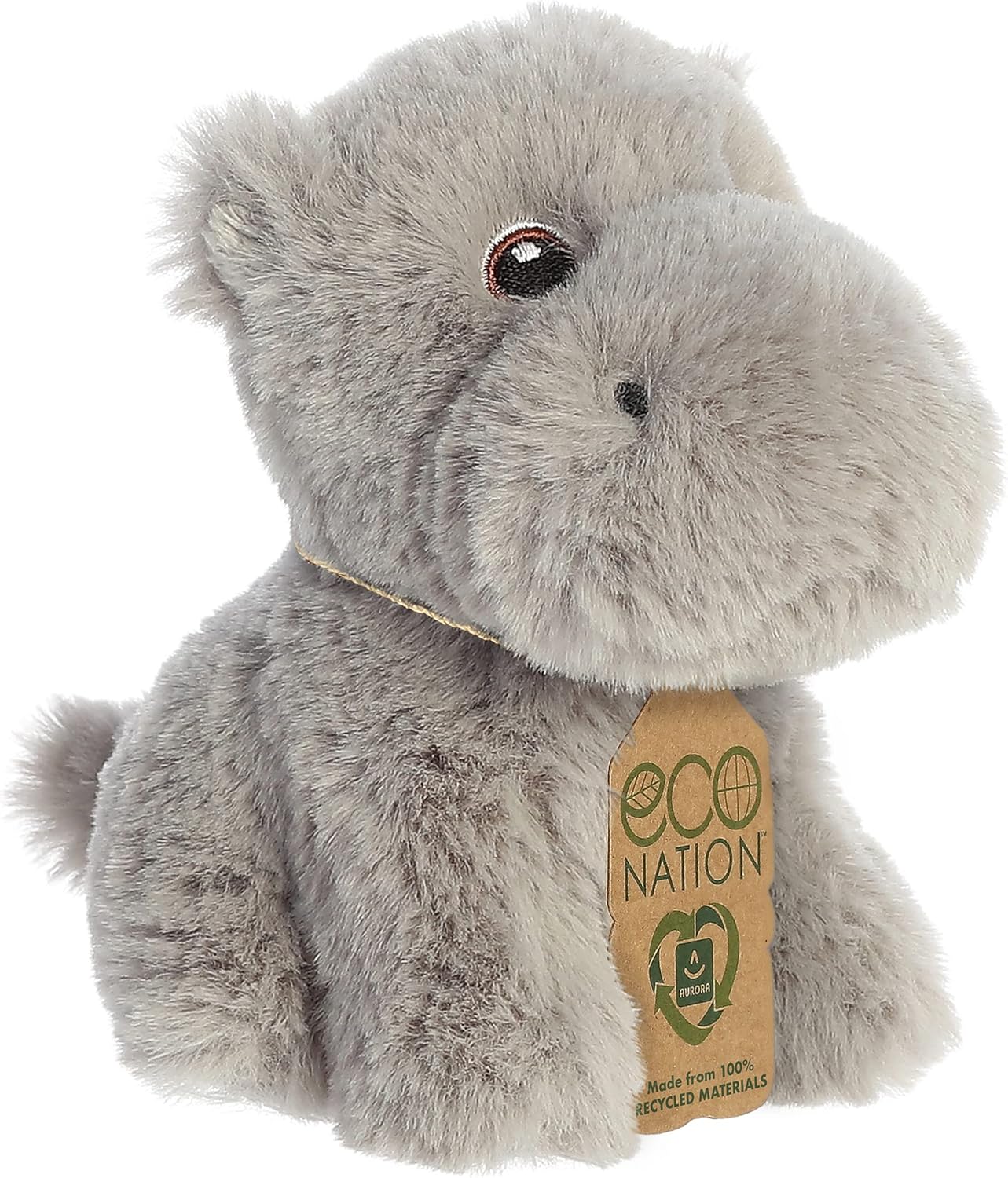 Amazon.com: Aurora® Responsibly Made Eco Nation™ Hippopotamus Stuffed Animal - Ideal for ...