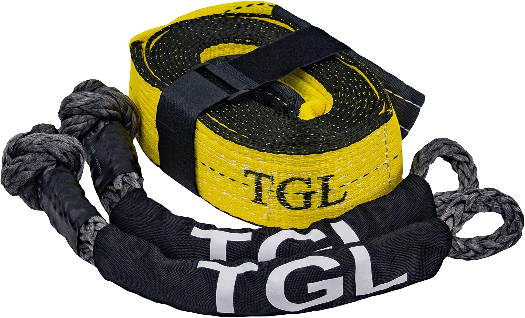 Amazon.com: TGL 3 inch, 20 Foot Heavy Duty Tow Strap with Loops ...