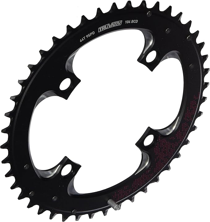 Truvativ Chainring MTB 44T 4 Bolt 104 BCD Alloy 3 mm Red, 11.6215.188 ...
