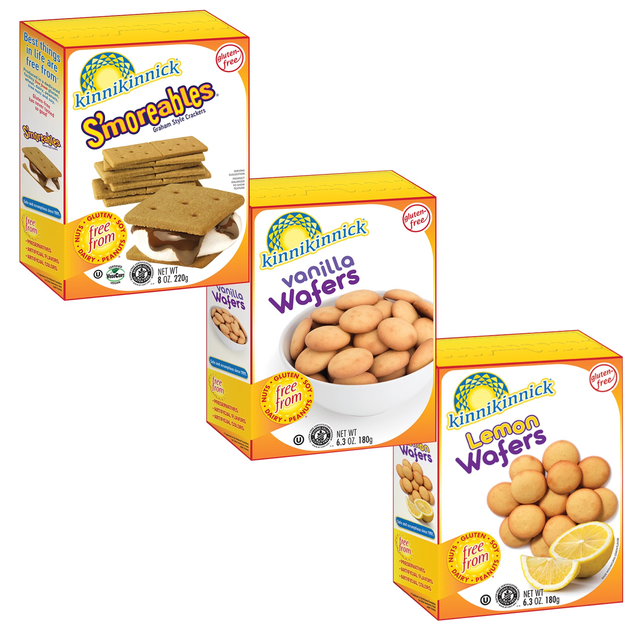 Amazon.com: Kinnikinnick Variety Pack - S'moreables Graham Style ...