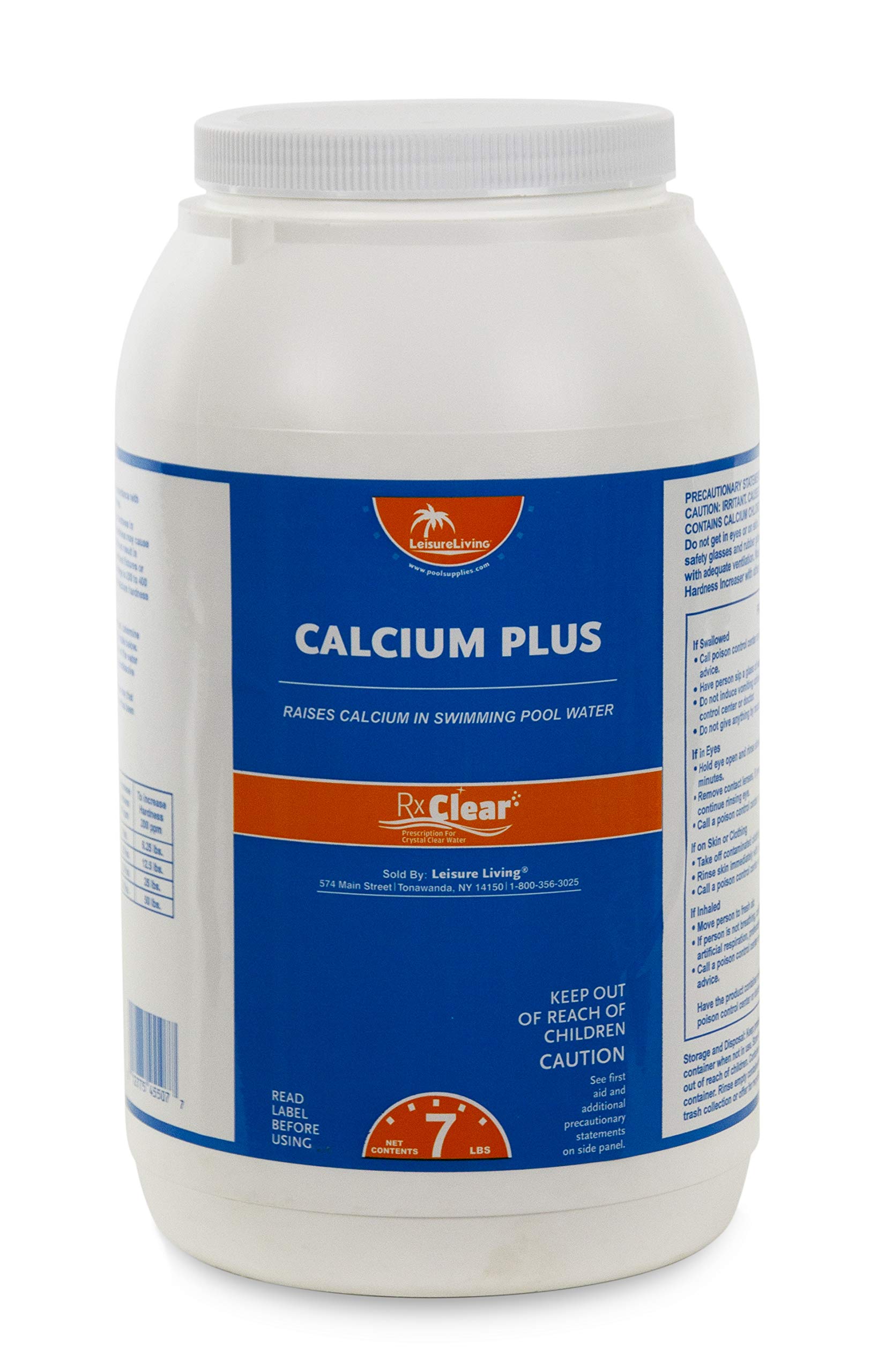Amazon.com: Rx Clear Calcium Plus | Granular Calcium Chloride | Raises ...