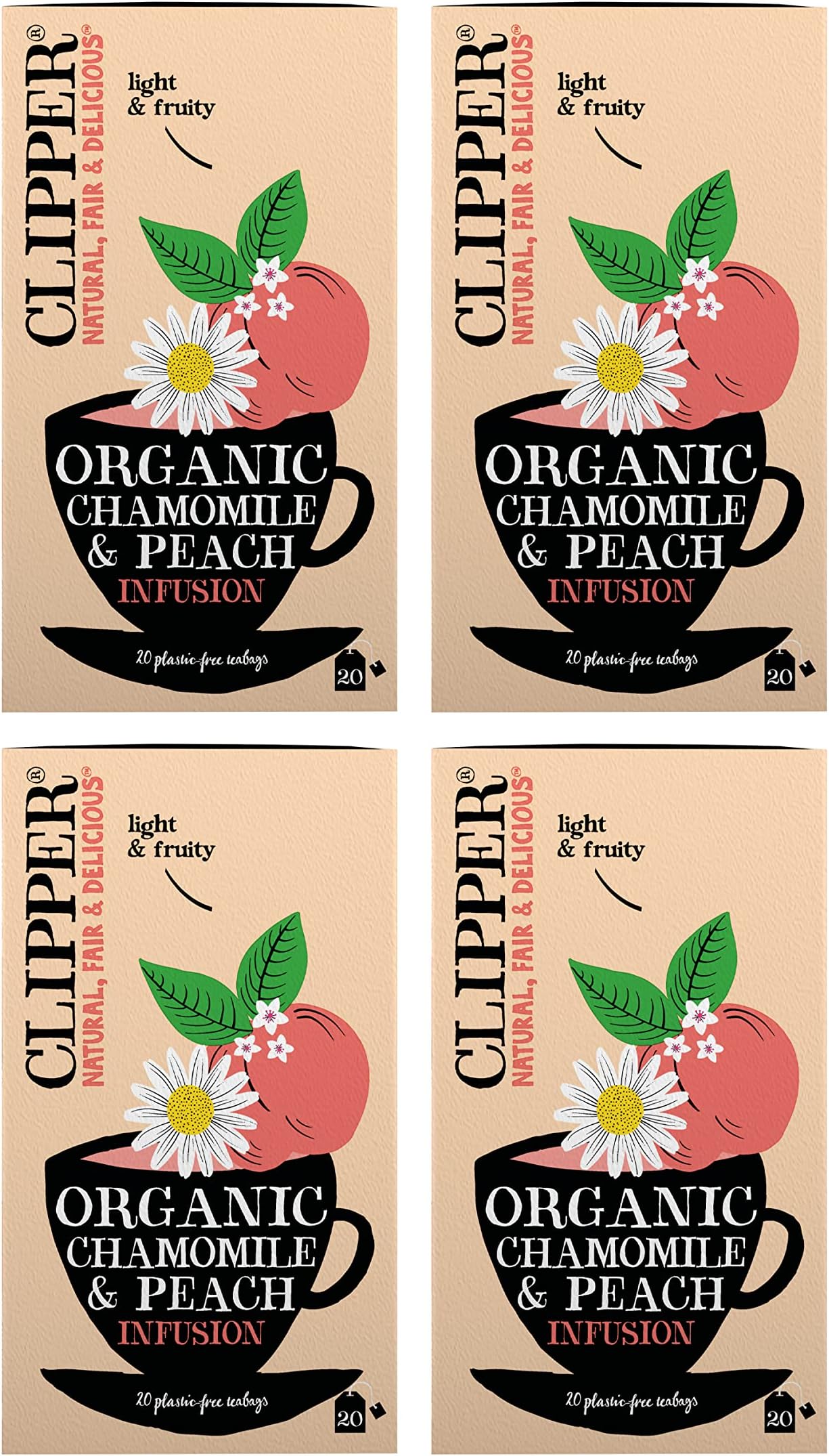 Amazon.com : Clipper Tea, Black Tea Assam Blend, Fairtrade, Organic ...