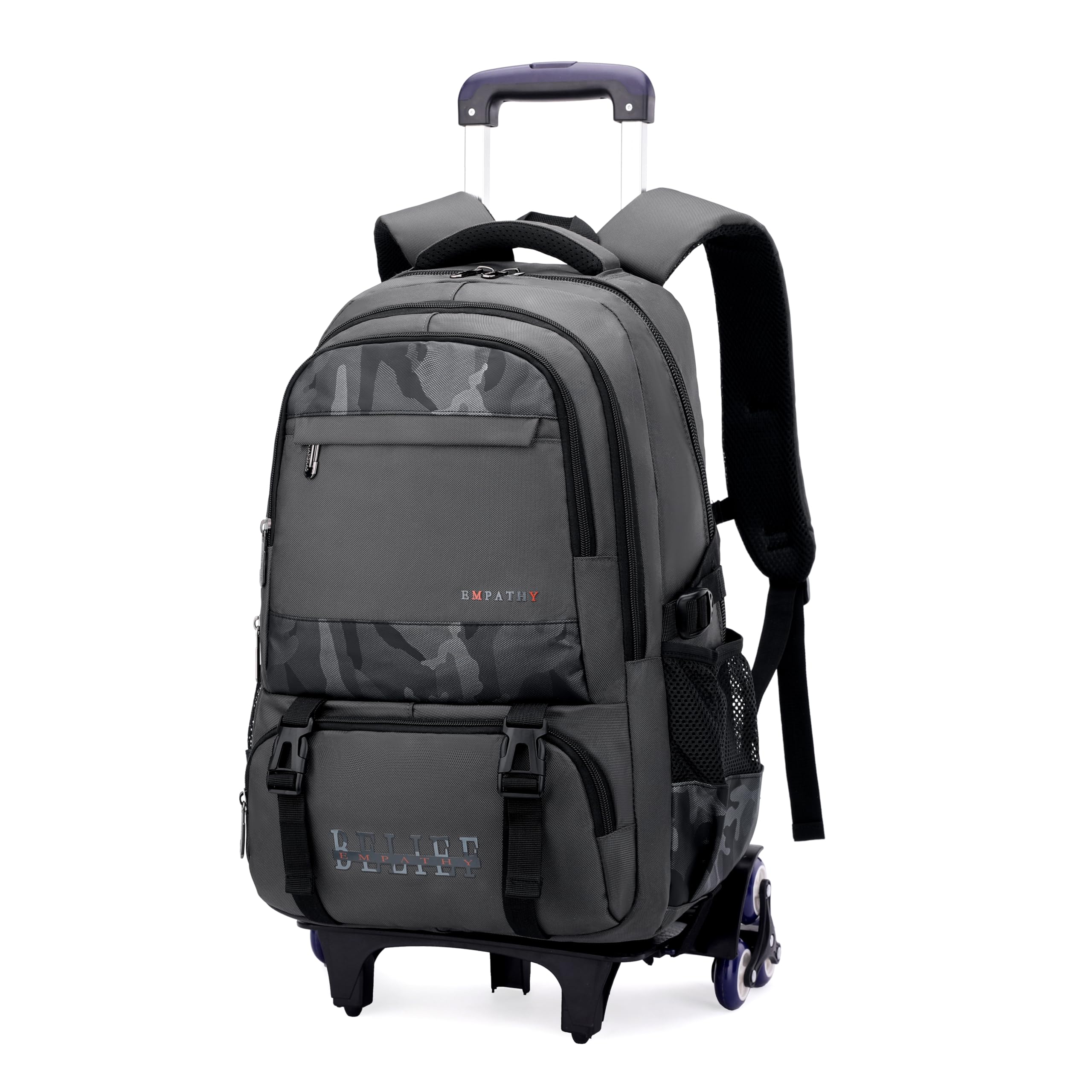 Amazon.com | MITOWERMI Backpack with Wheels for Boys Rolling Backpack ...