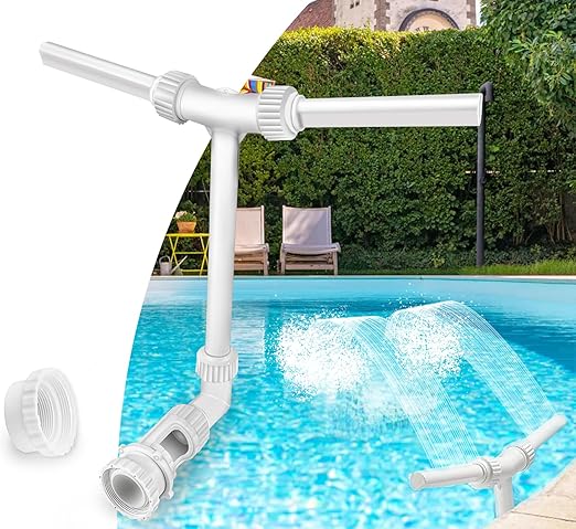 Amazon.com: YREASEL Pool Fountain for Above and In-Ground Swiming Pools ...