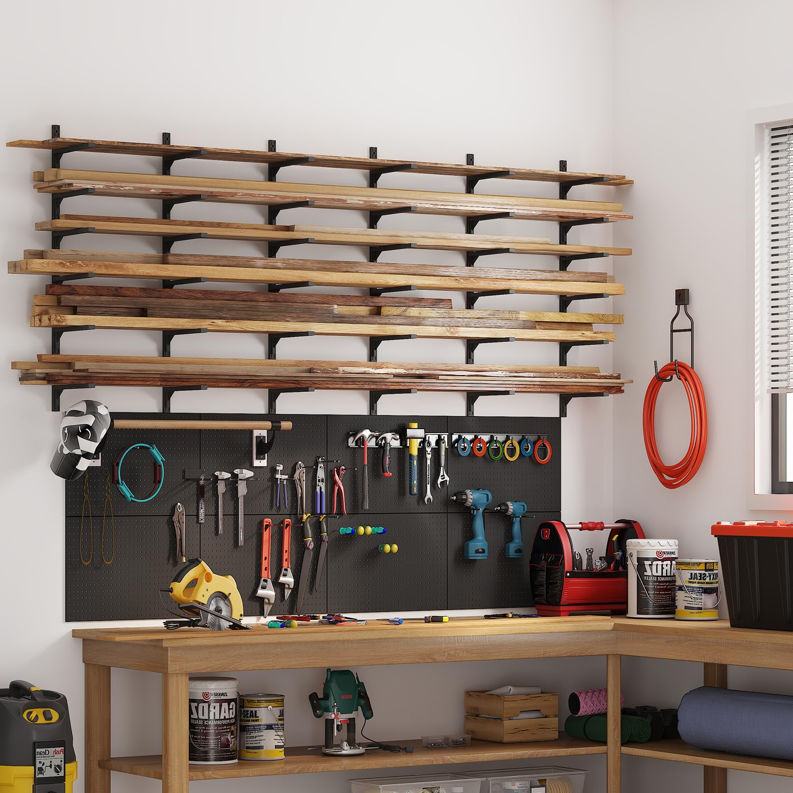 Lumber Storage Basement