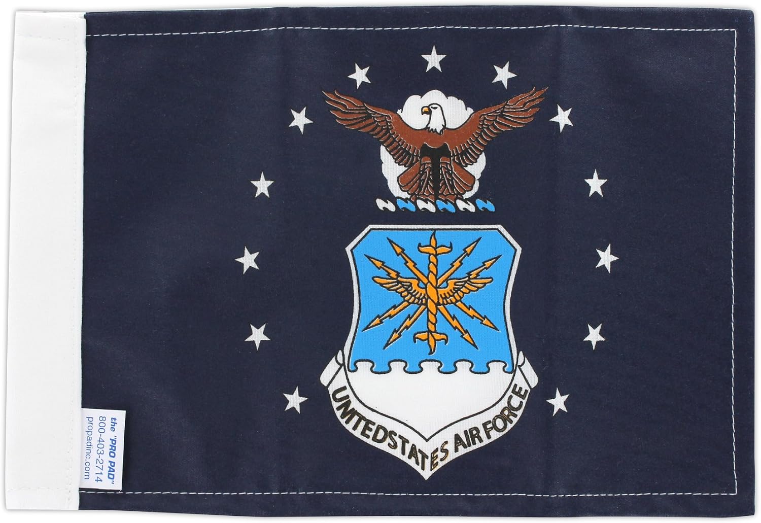 Amazon.com : Pro Pad Air Force Motorcycle Flag, 6 by 9-Inch : Outdoor ...