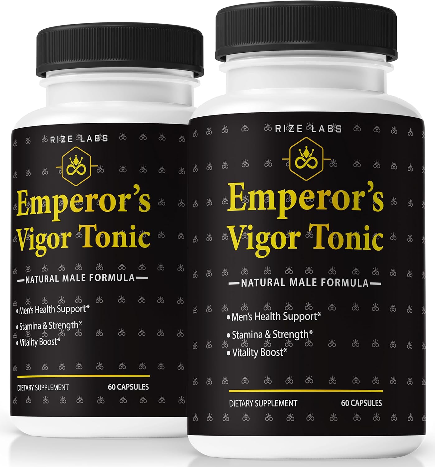 Amazon.com: rize labs (Pack of 2 Emperor's Vigor Tonic for Men, All ...