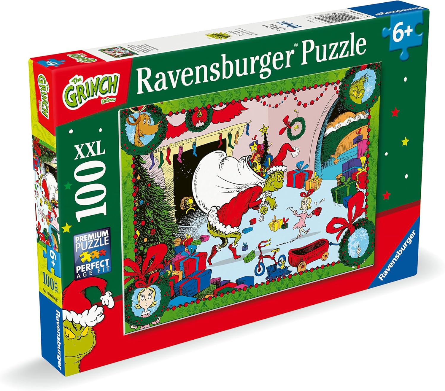 Amazon.com: Ravensburger -The Grinch Puzzle (12004068) : Toys & Games