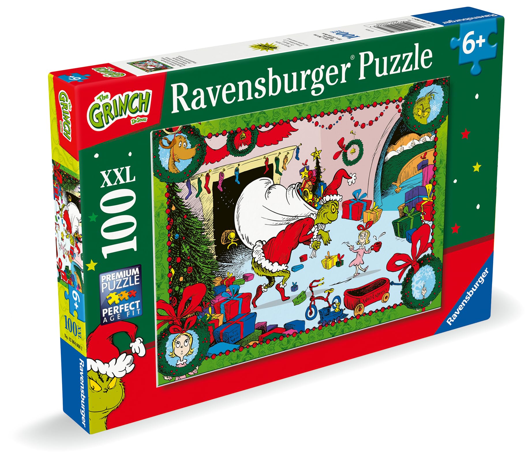 Amazon.com: Ravensburger -The Grinch Puzzle (12004068) : Toys & Games