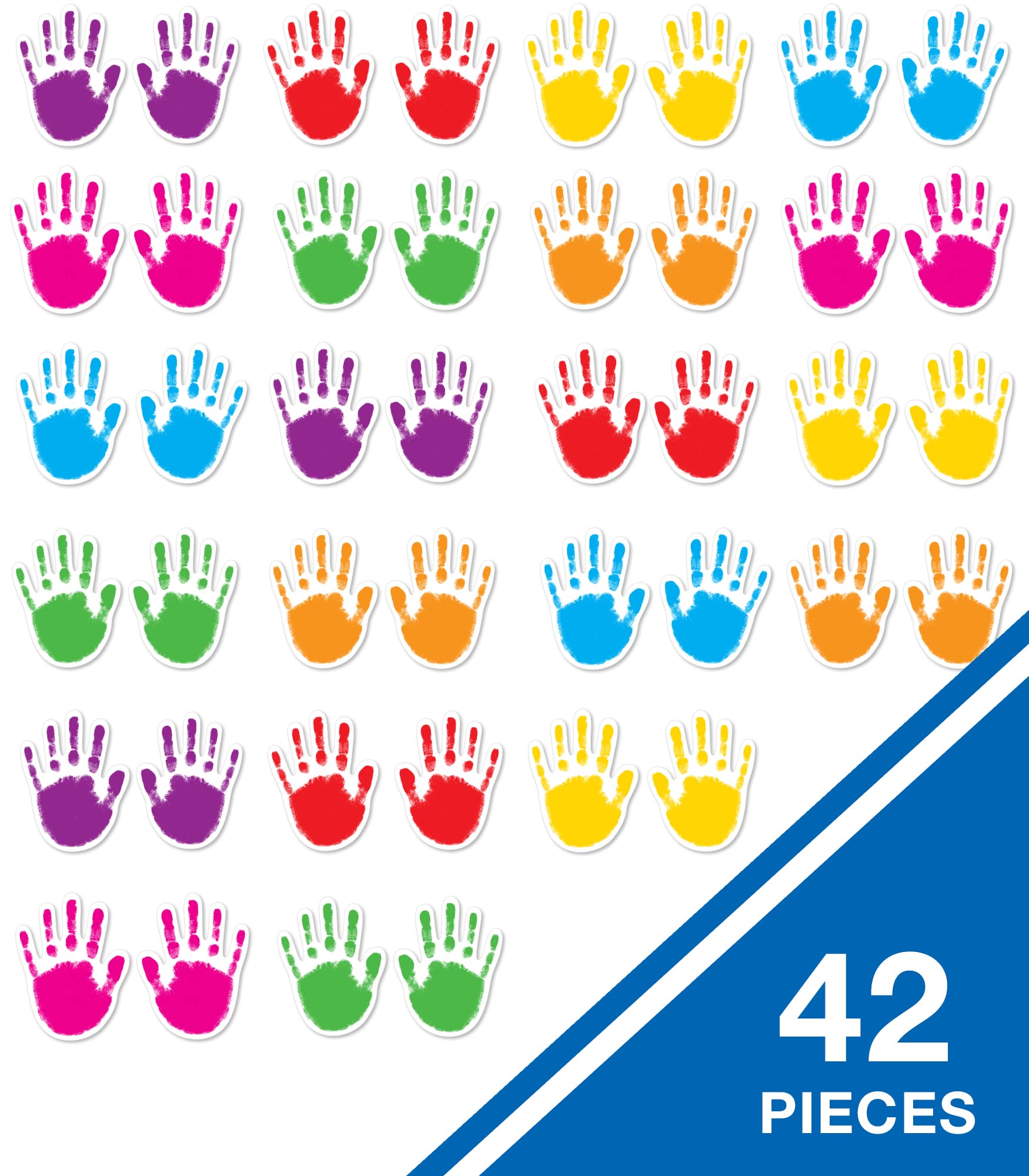 Snapklik.com : Carson Dellosa Colorful Helping Hands Bulletin Board ...