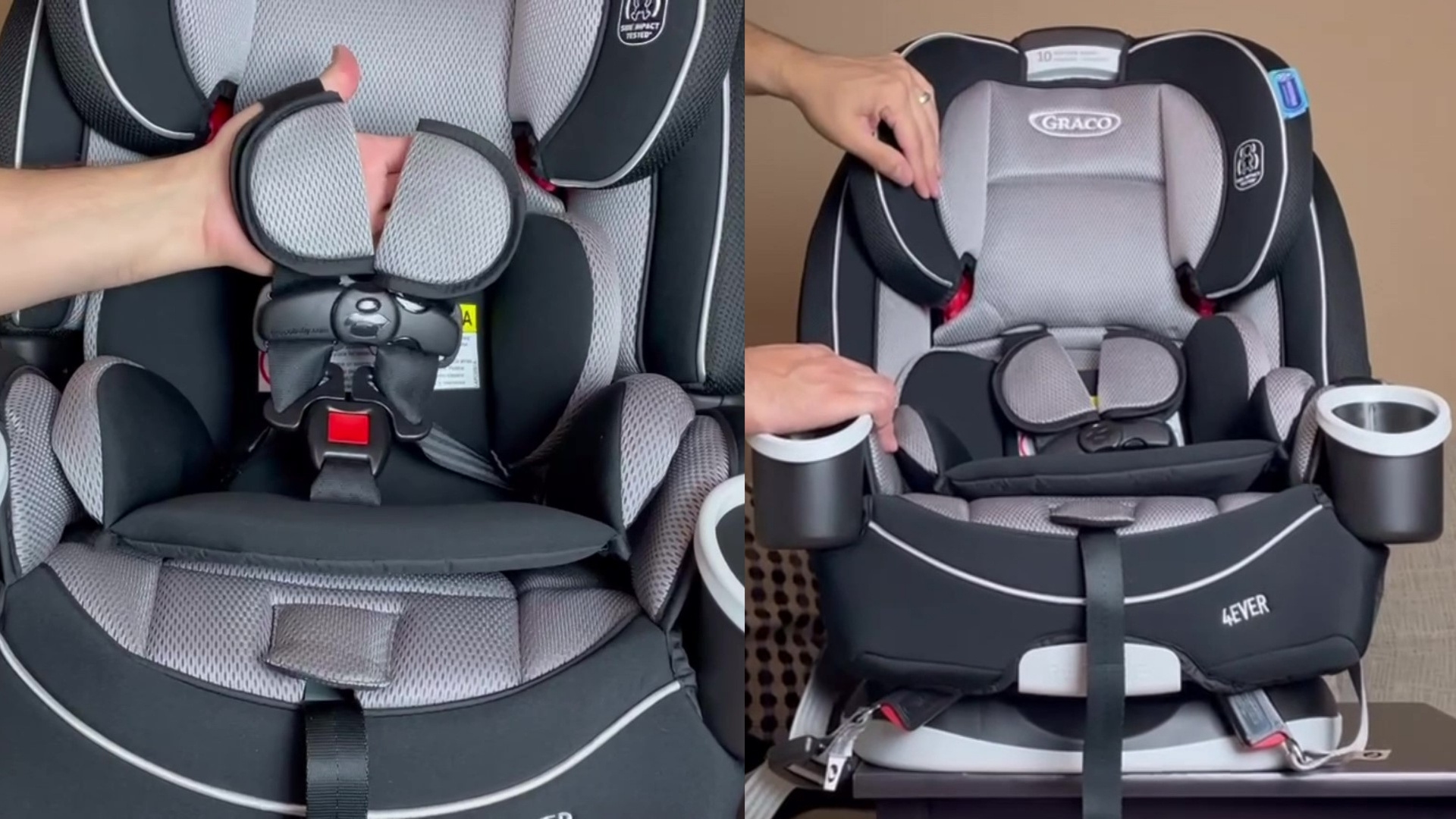 Watch Graco 4Ever DLX 4 in 1 Car Seat Review on Amazon Live