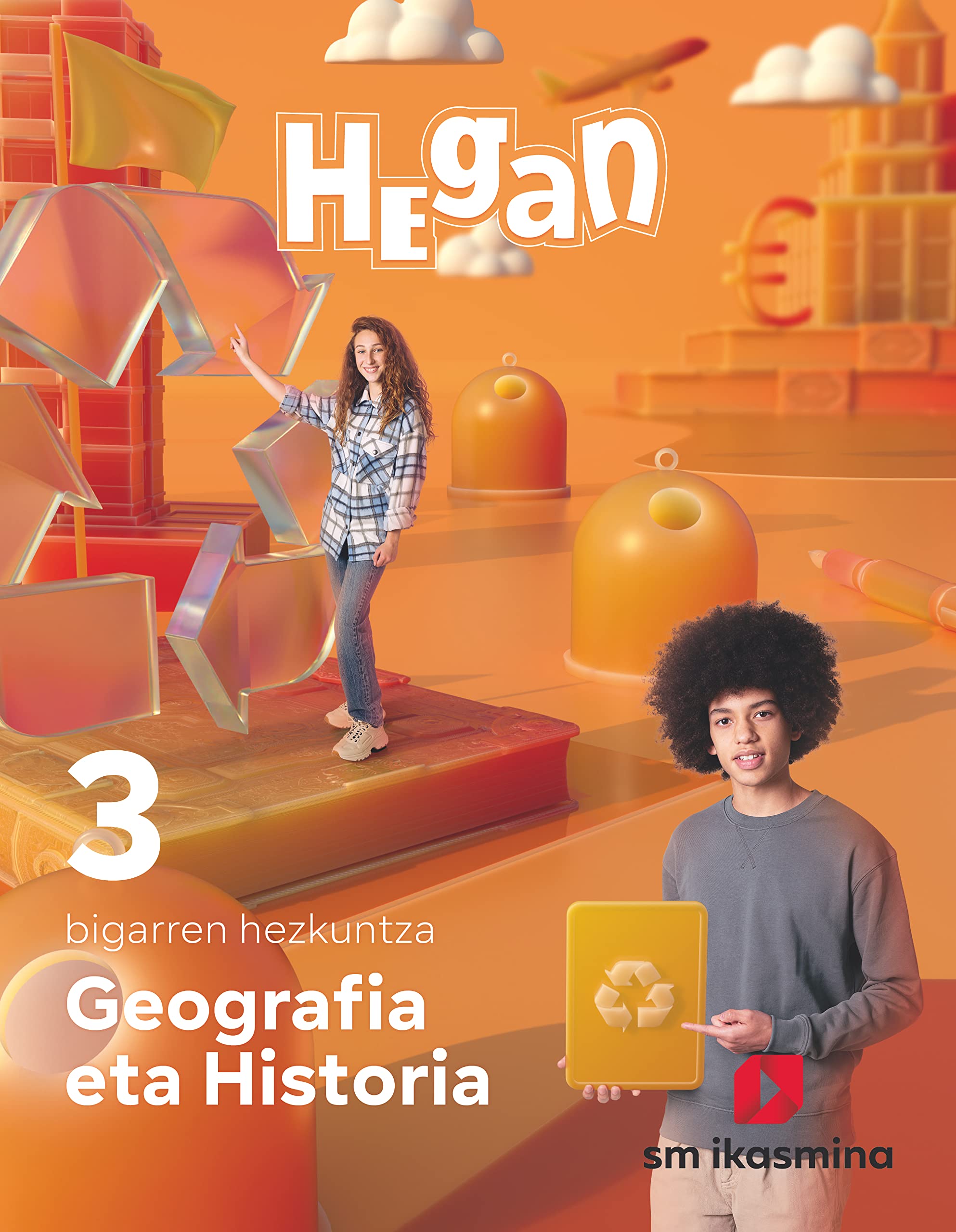 Geografia eta Historia. 3 DBH. Hegan - 9788498558791 (REVUELA) : Mata Carrasco, Alfredo de la ...