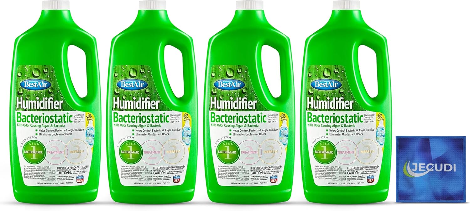 Amazon.com: Bacteriostatic Humidifier Water Treatment – Comprehensive ...
