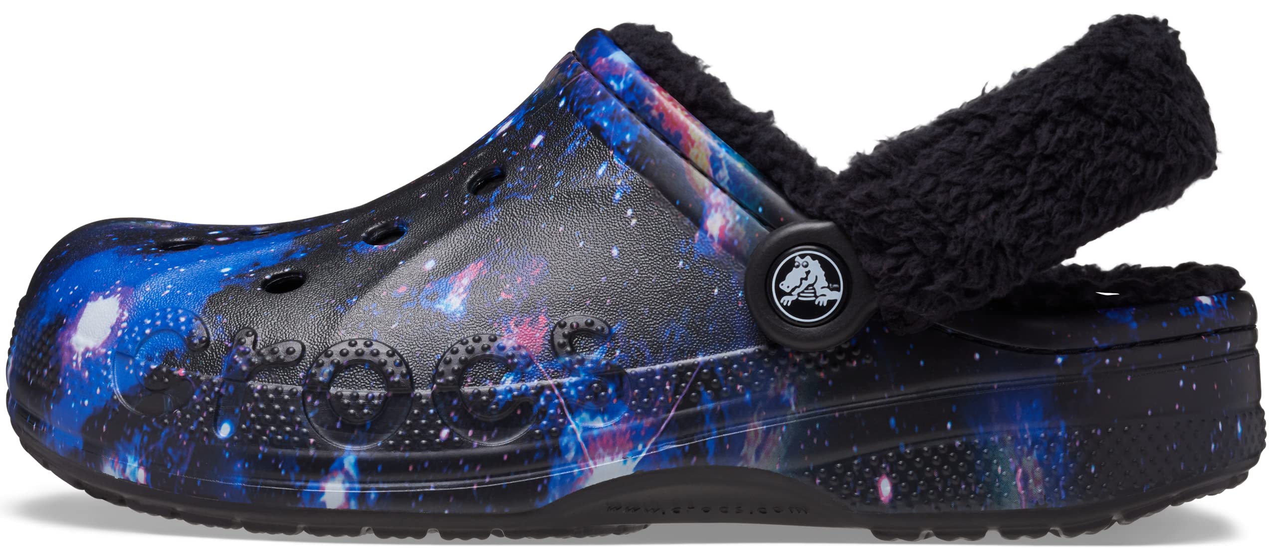 Snapklik.com : Crocs Unisex-Adult Baya Lined Fuzz Strap Clogs