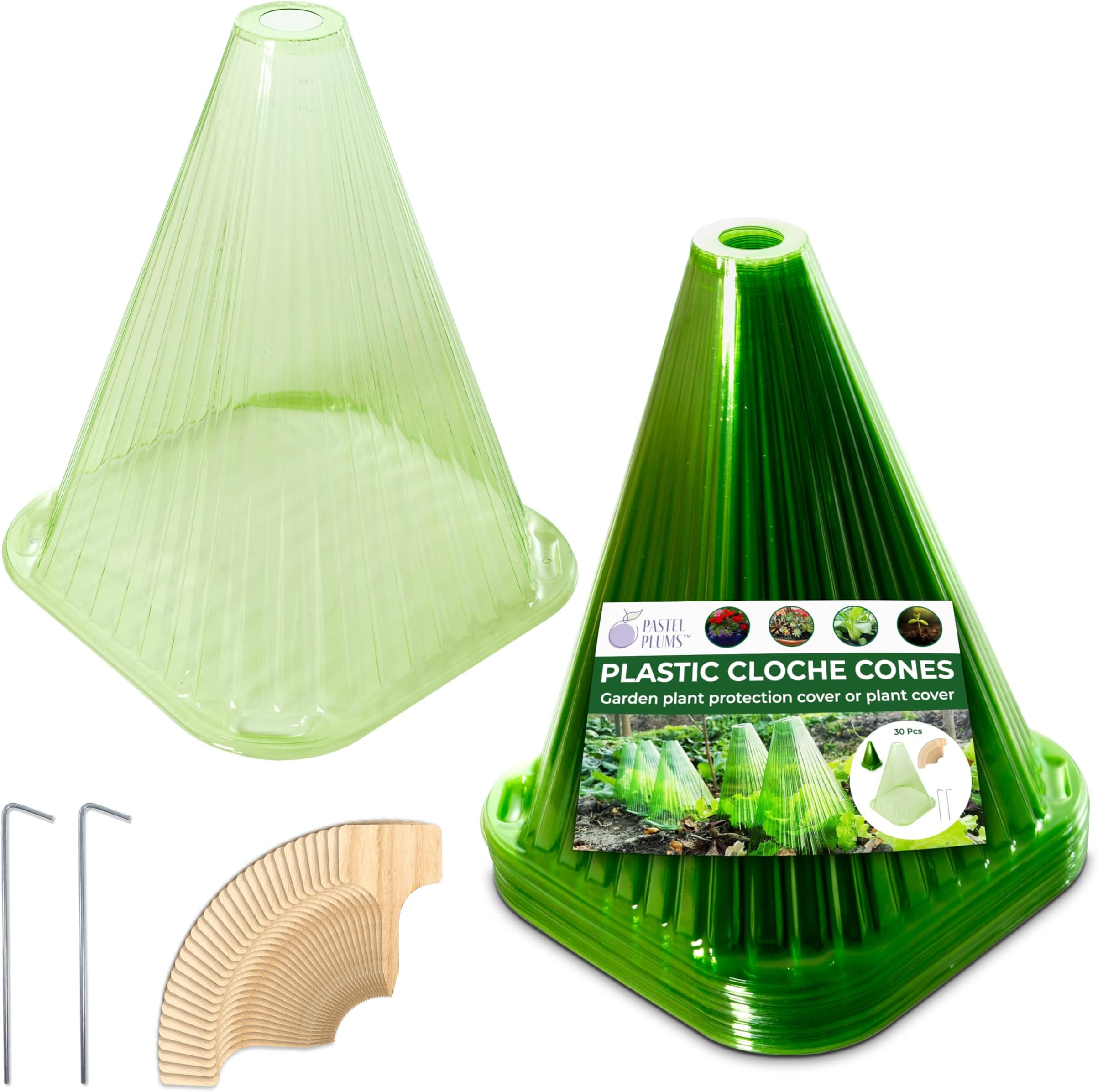 Amazon.com : Garden Cloches for Plants,Sapbontchi Extra Large Garden ...