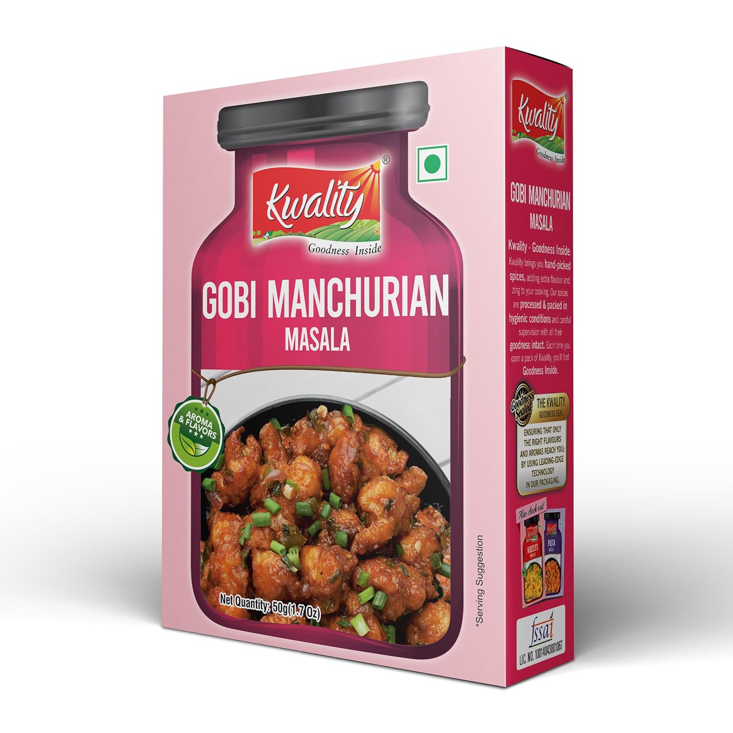 Kwality Gobi Manchurian Masala 50g Box : Amazon.in: Grocery & Gourmet Foods