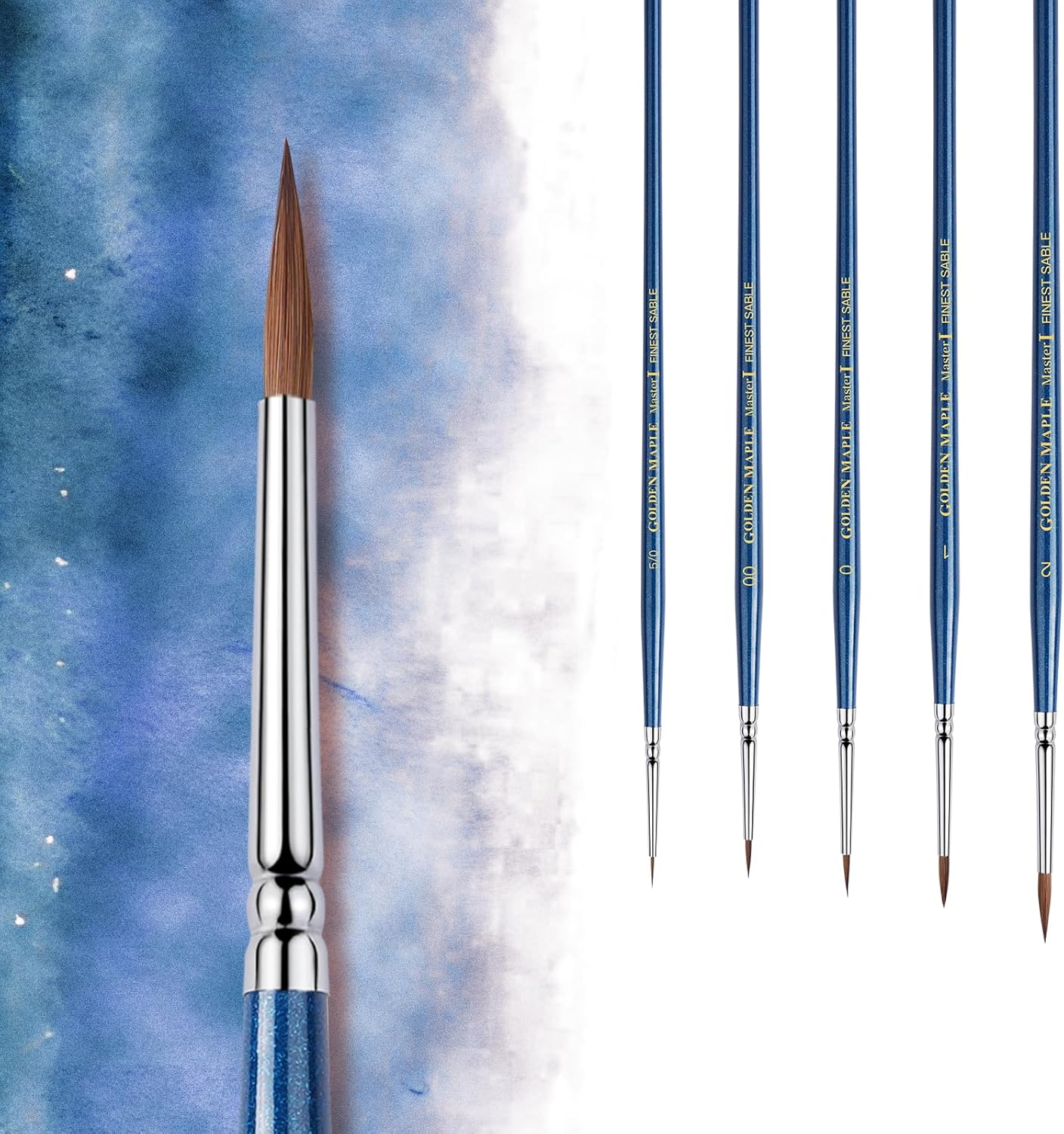 Amazon.com: Kolinsky Sable Brushes, Golden Maple Miniature Paint ...