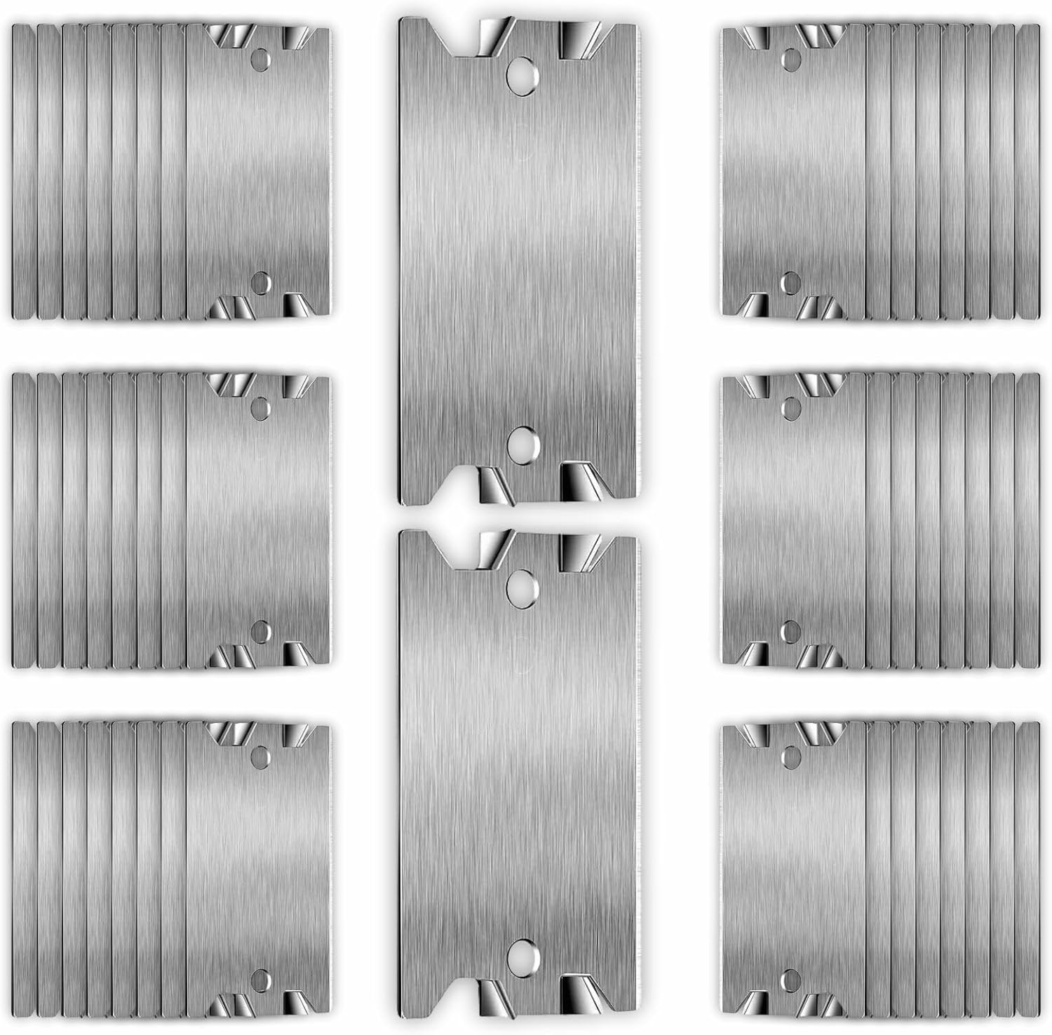 Fyjbnh 200PCS Nail Plates for Studs - Steel Safety Plates for Plumbing ...