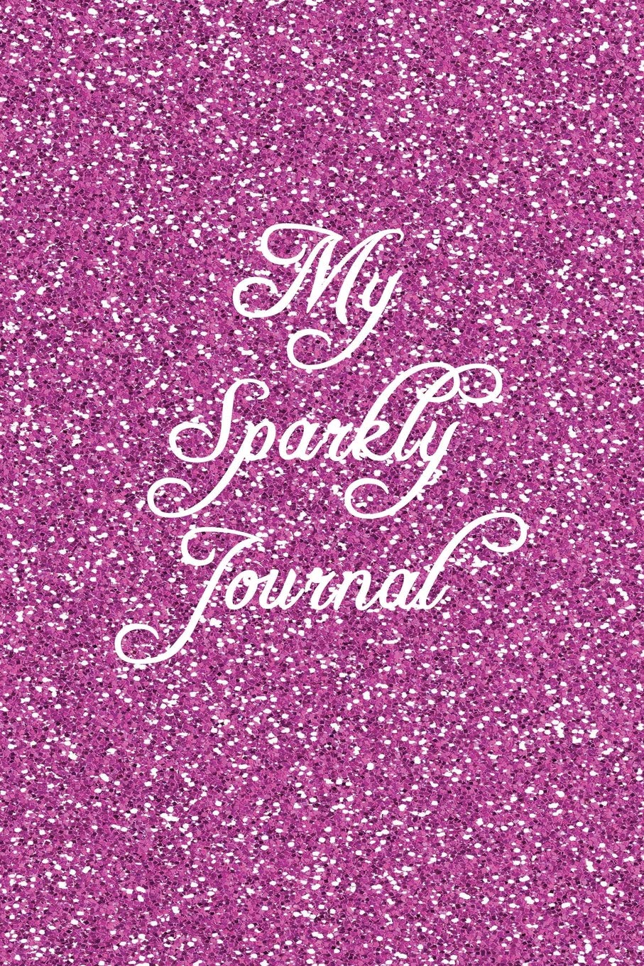 My Sparkly Journal: Pink Glitter Cover | College Ruled Premium Notebook ...