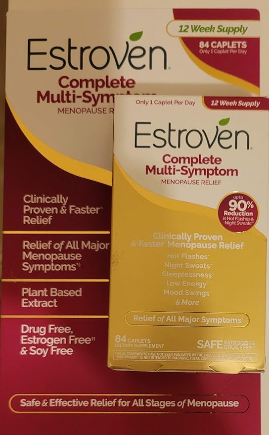 Amazon.com: Estroven Complete Multi-Symptom, 84 Count : Health & Household