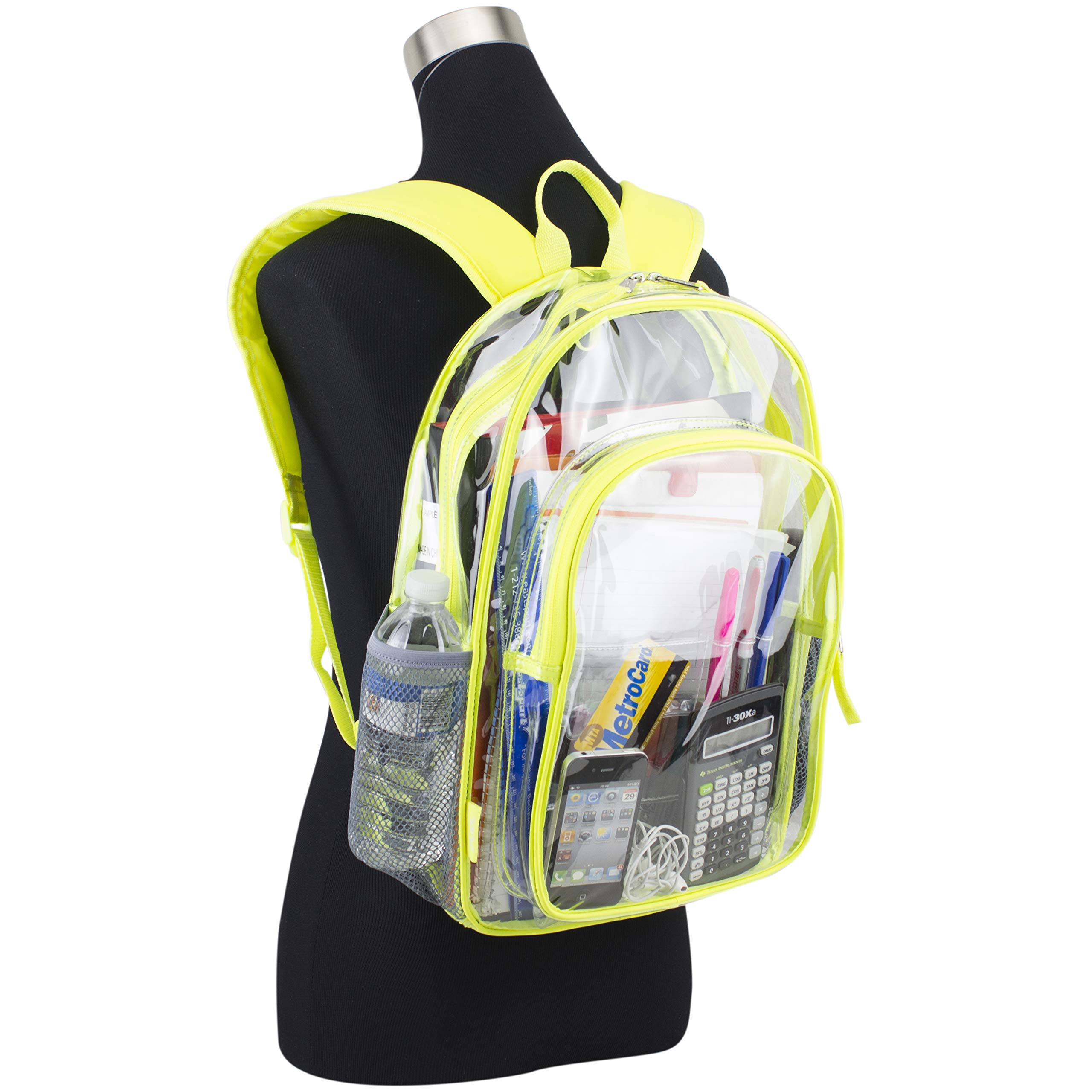 Snapklik.com : FUEL Hiking Clear Backpack And Drawstring Strings Bags ...