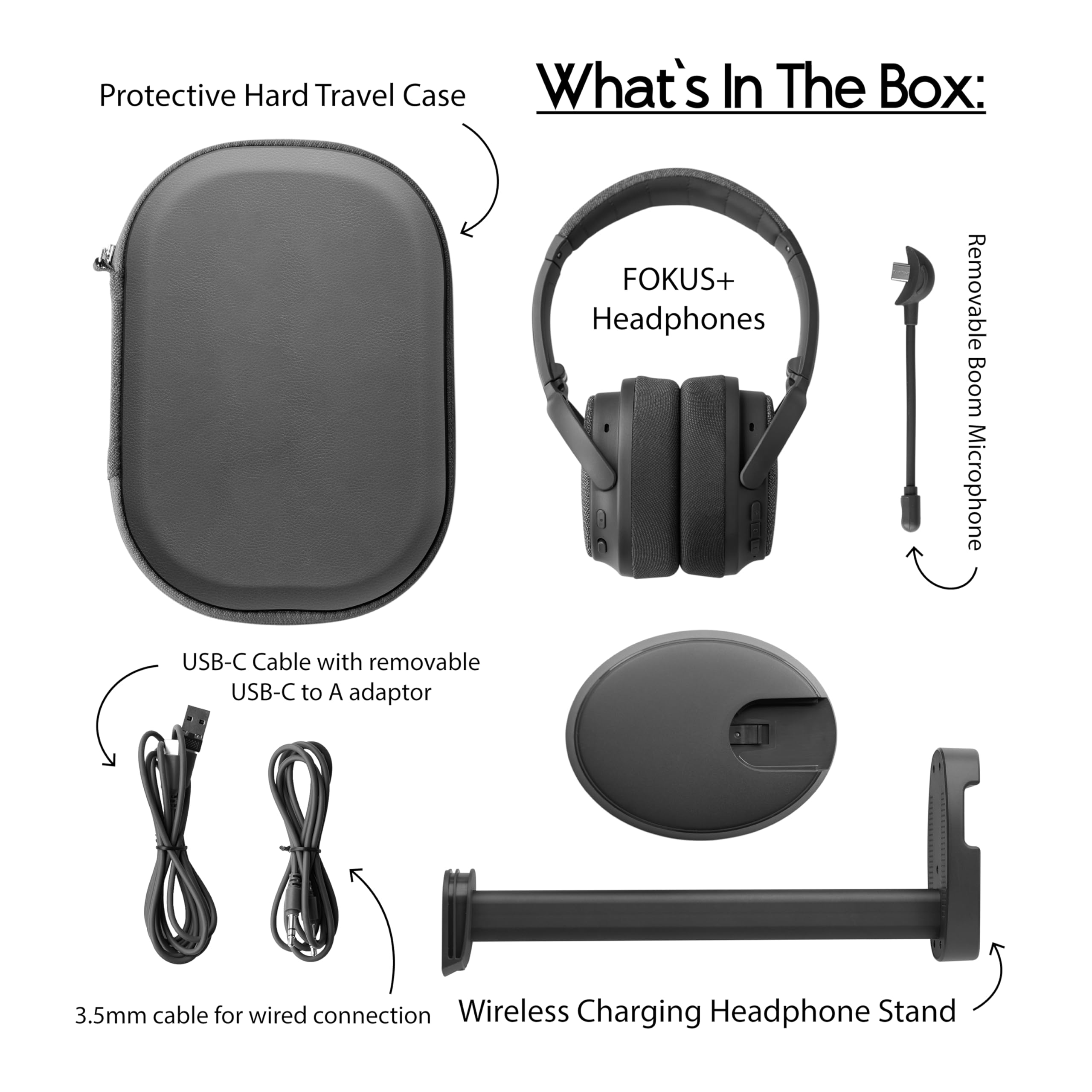 Snapklik.com : ONANOFF Fokus+ Hybrid ANC Noise Cancelling Bluetooth ...