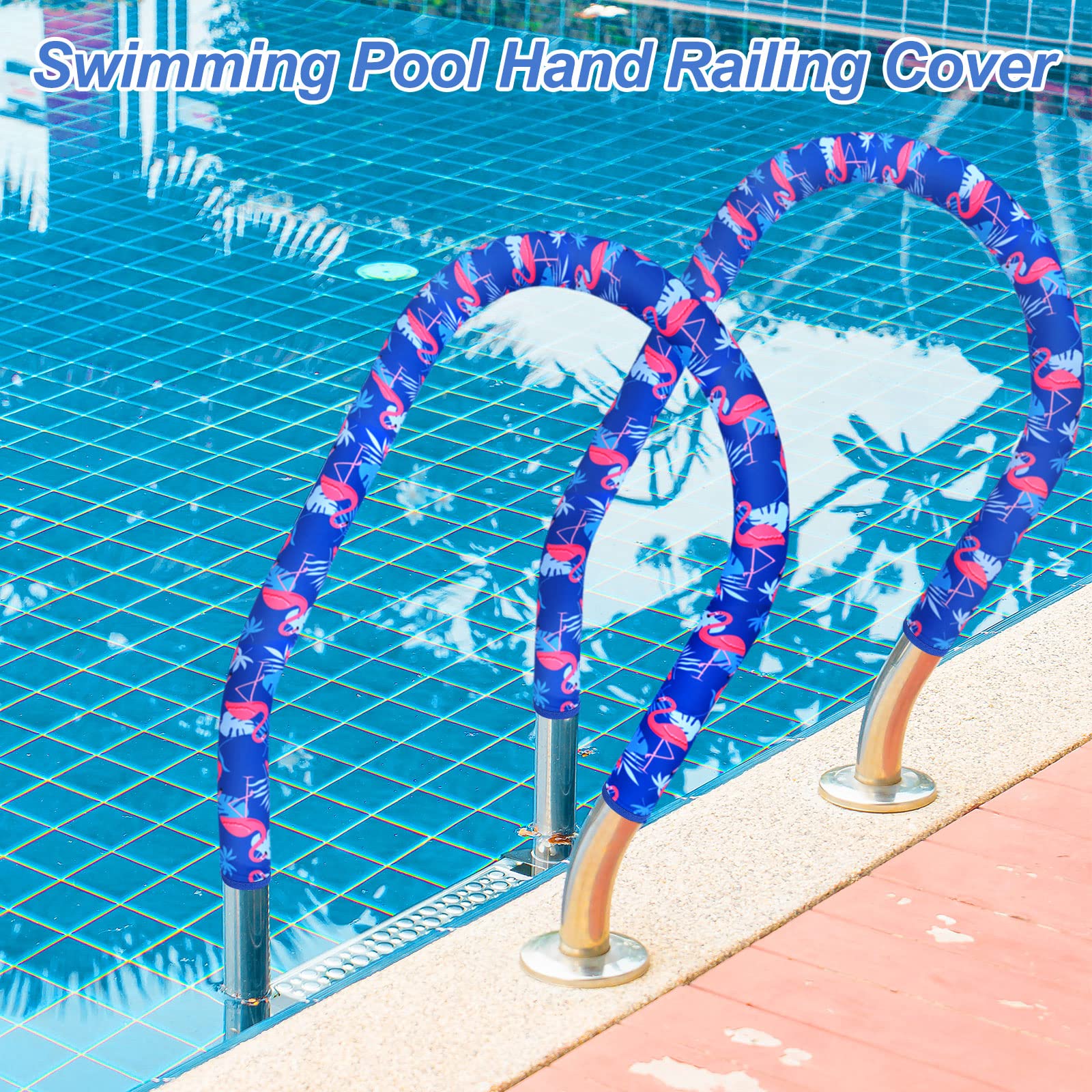 Snapklik.com : Junkin Pool Handrail Cover Swimming Pool Hand Rail Cover ...