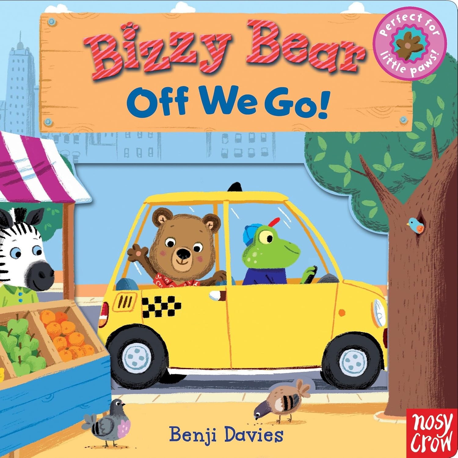 Amazon.com: Bizzy Bear: Off We Go!: (Interactive Board Book About a ...